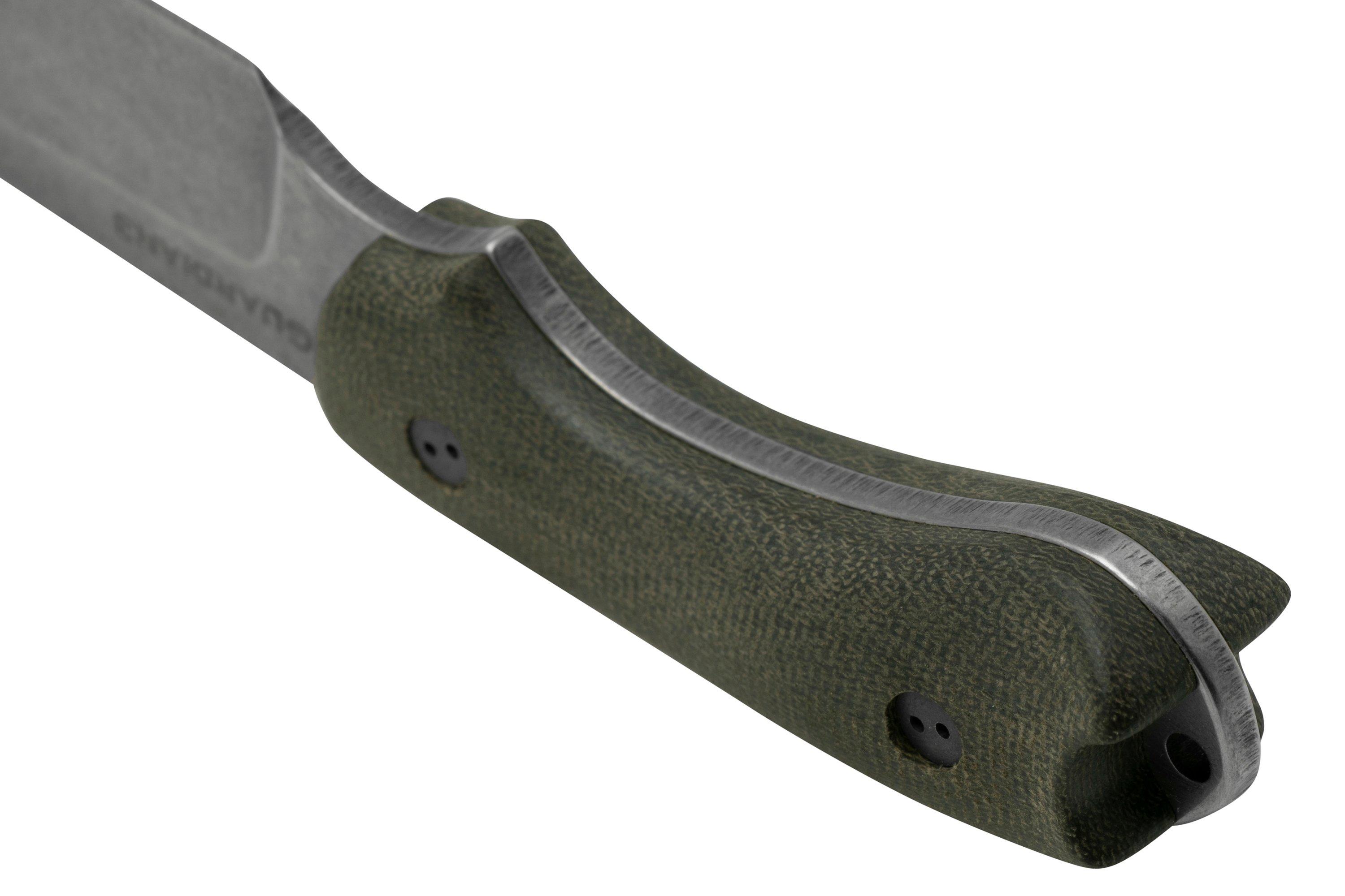 Bradford Knives Guardian 3, 3S-102-MC, 3D OD Green Micarta, CPM ...