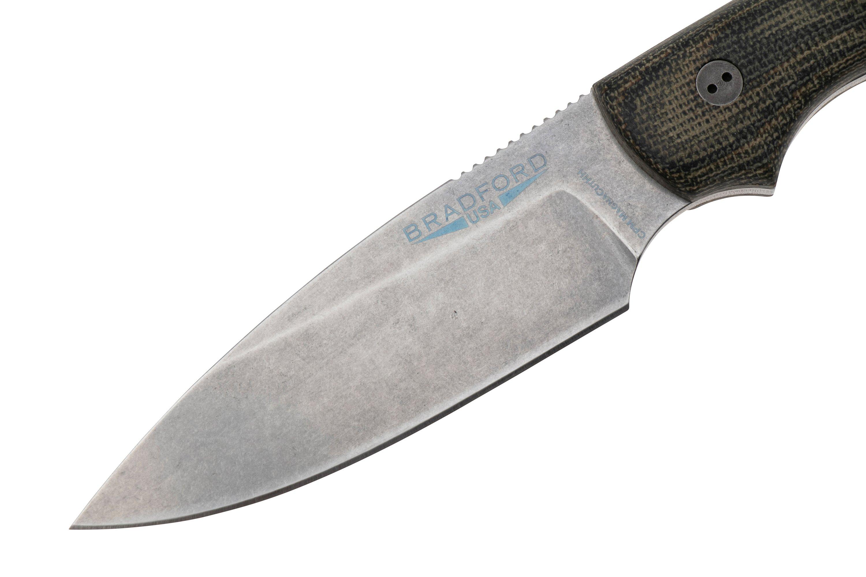 Bradford Knives Guardian 3, CPM-MagnaCut High Hardness, Sabre Grind ...