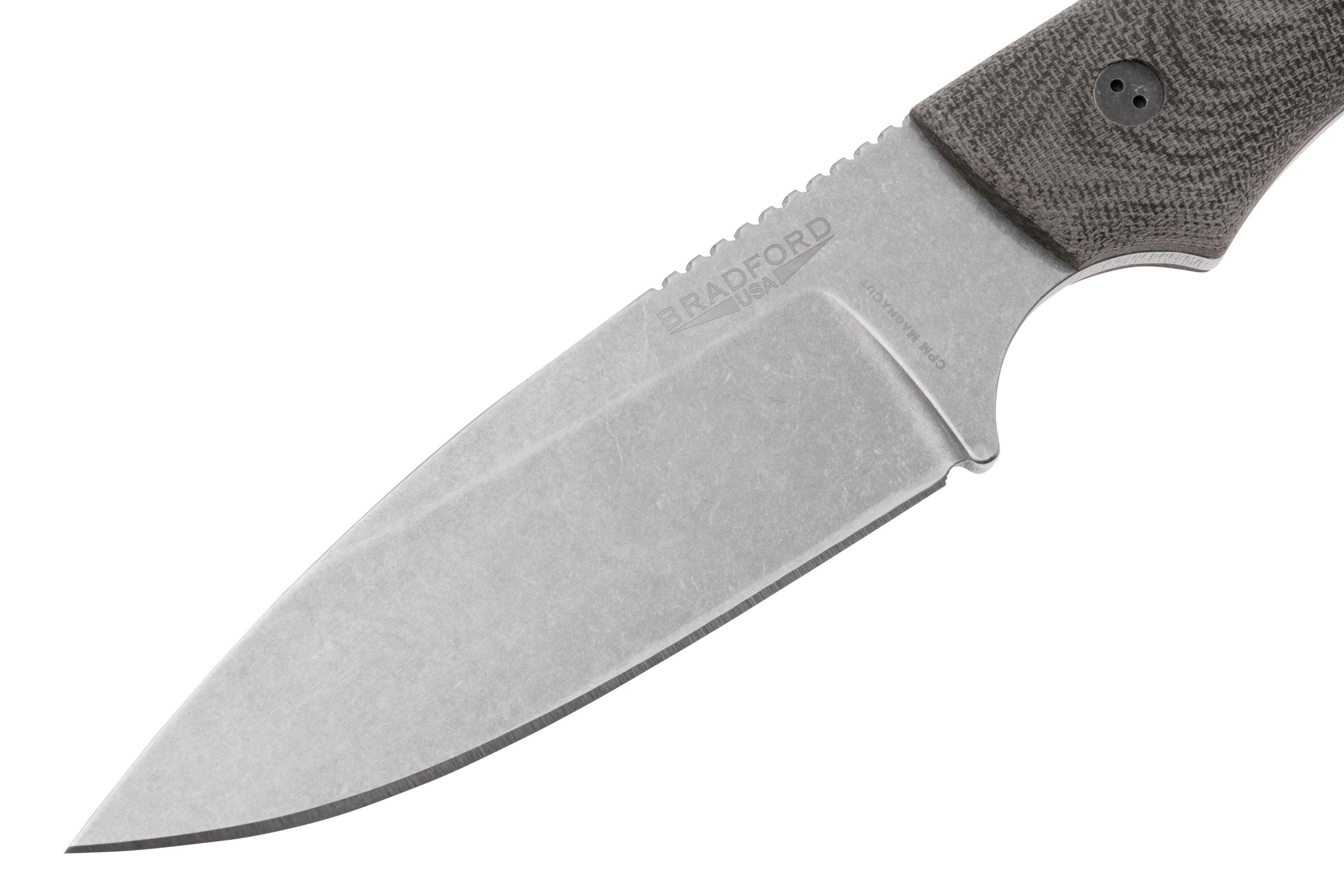Bradford Knives Guardian 4.2 Black Micarta 3D, CPM-Magnacut, Sabre ...