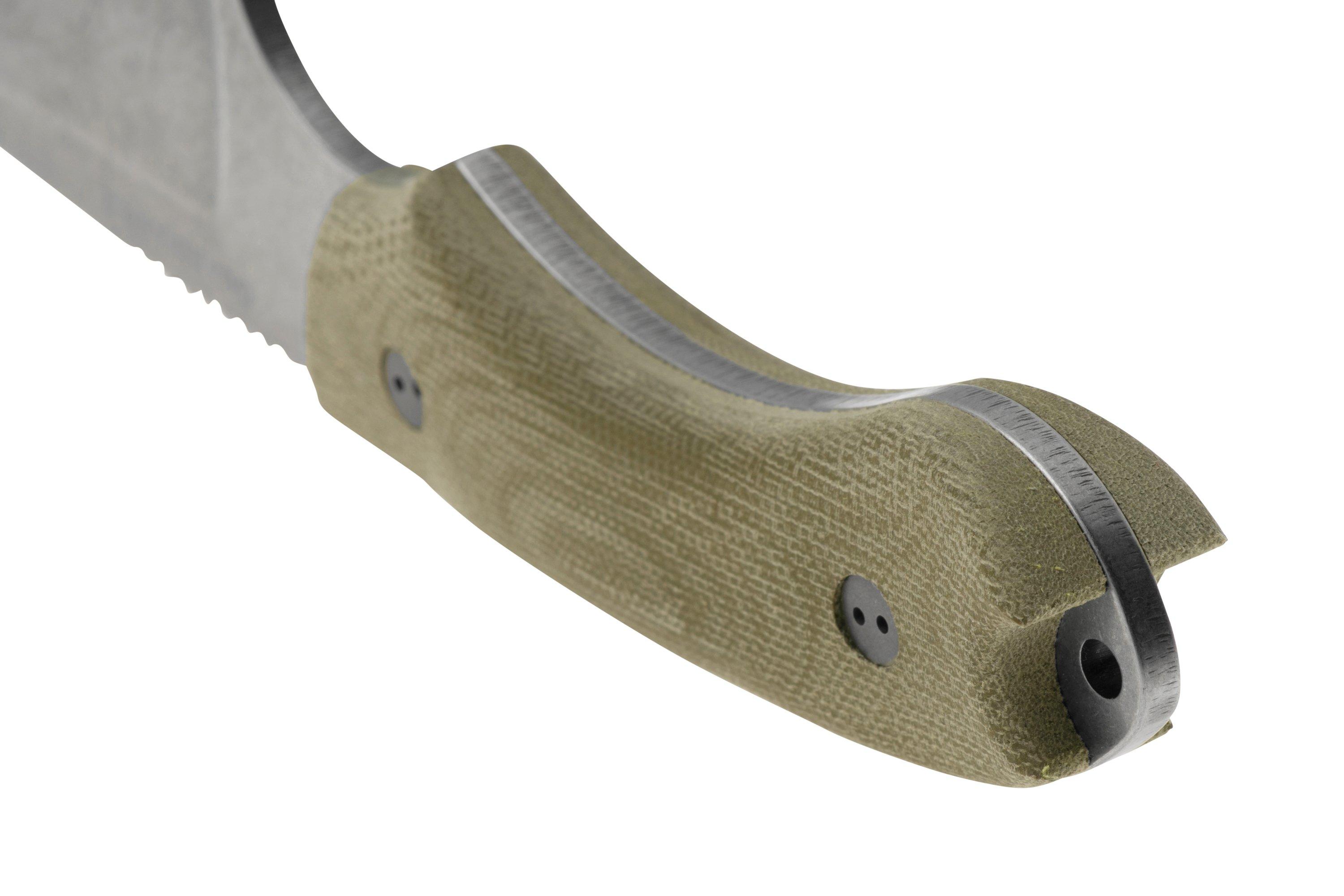 Bradford Knives Guardian 4.2 OD Green Micarta 3D, CPM-Magnacut, Sabre ...