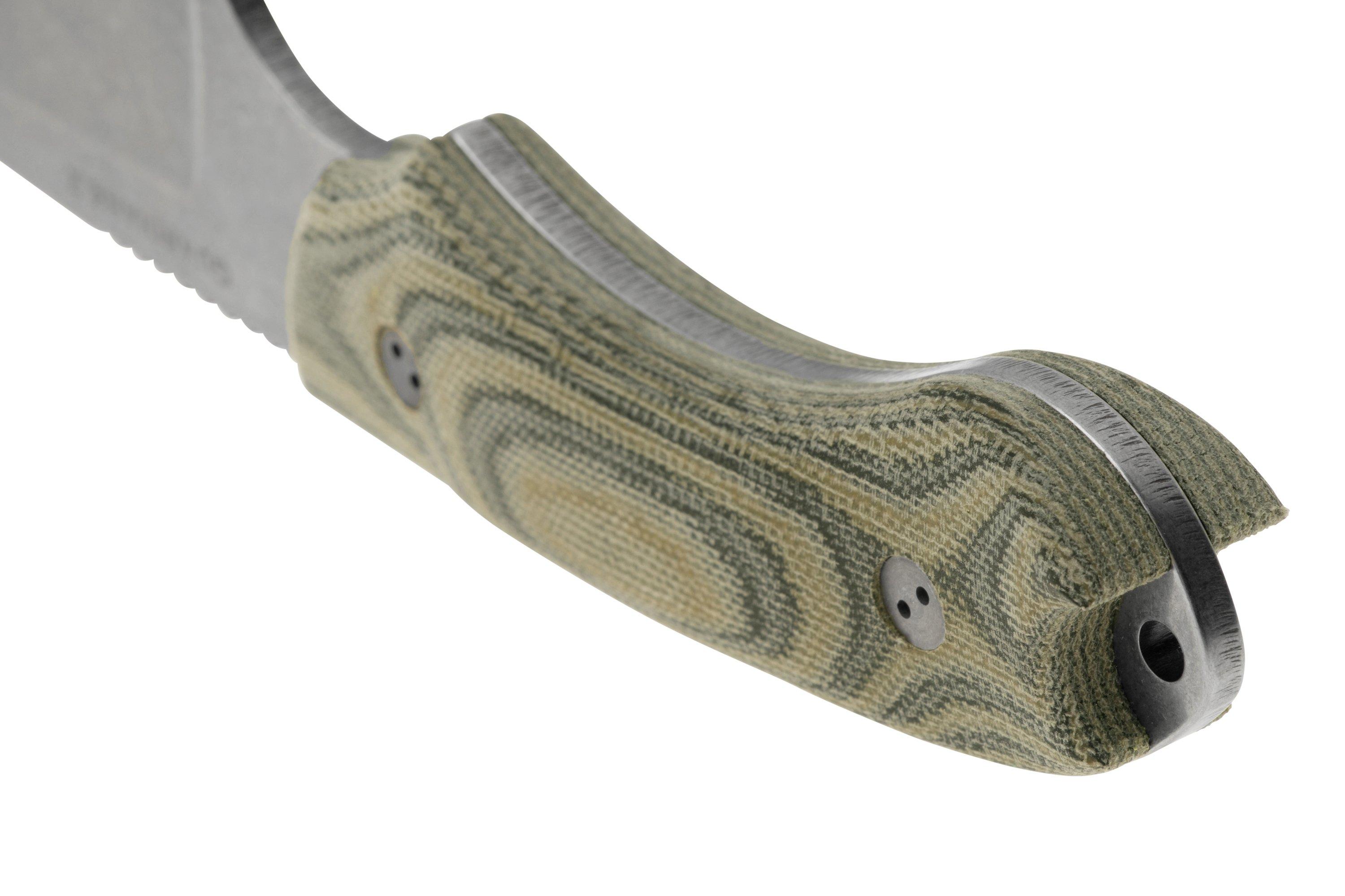 Bradford Knives Guardian 4.2 Camo Micarta 3D, CPM-Magnacut, Sabre Grind ...