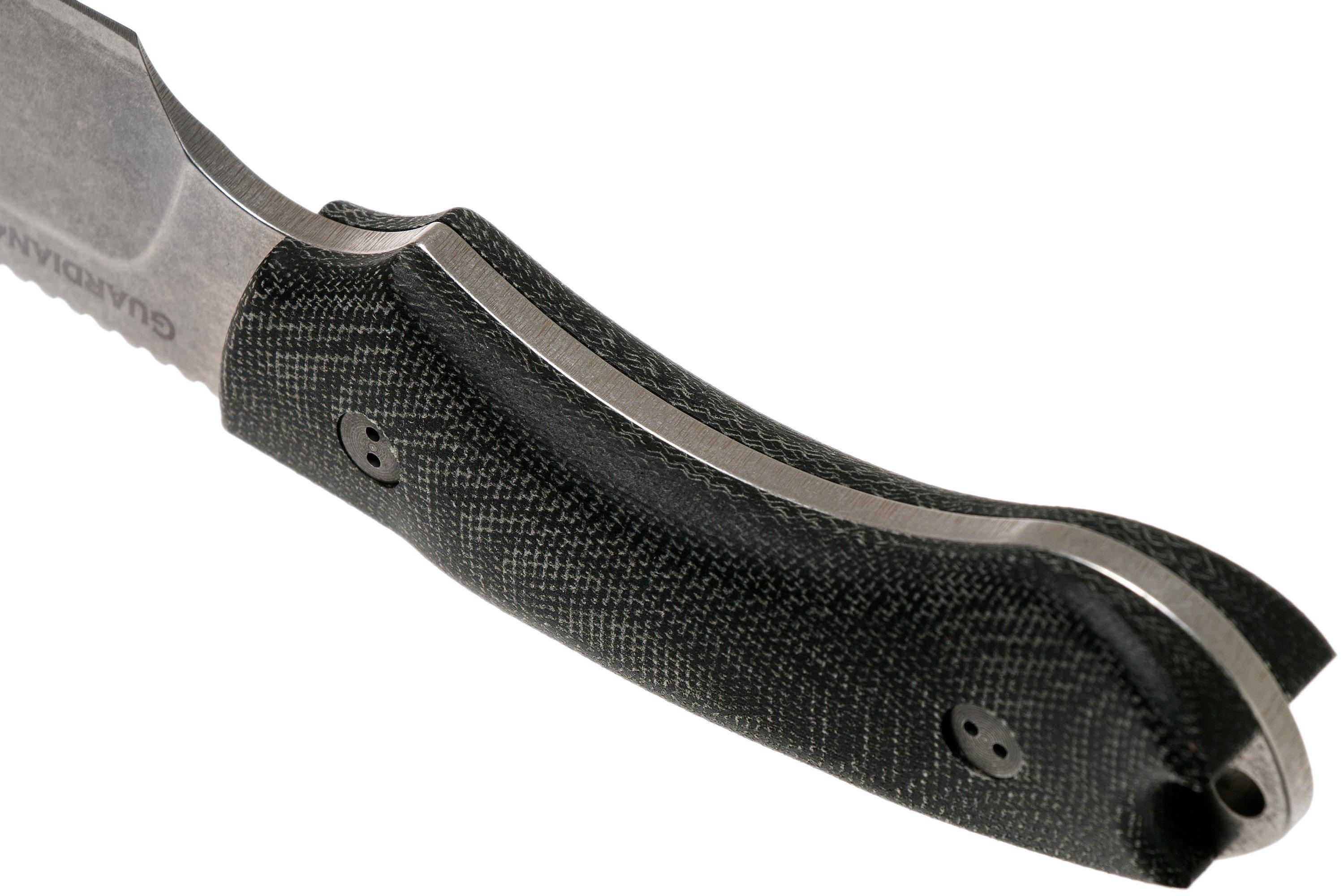 Bradford Guardian 4FE, 3D Black Micarta Guardian 4 M390, Sabre ...