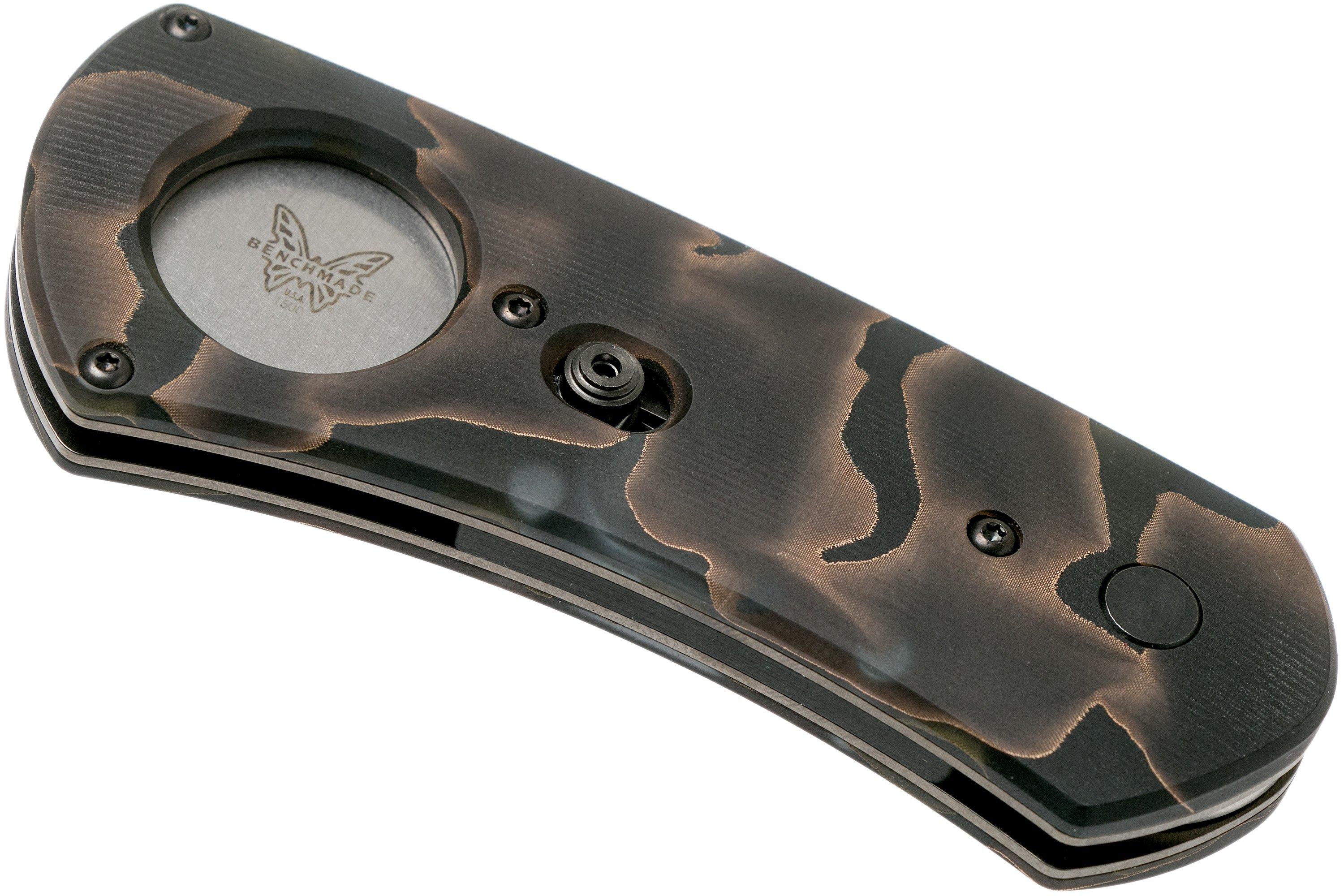 Benchmade Cigar Cutter 1500-191 CPM S90V Gold Class | Advantageously ...