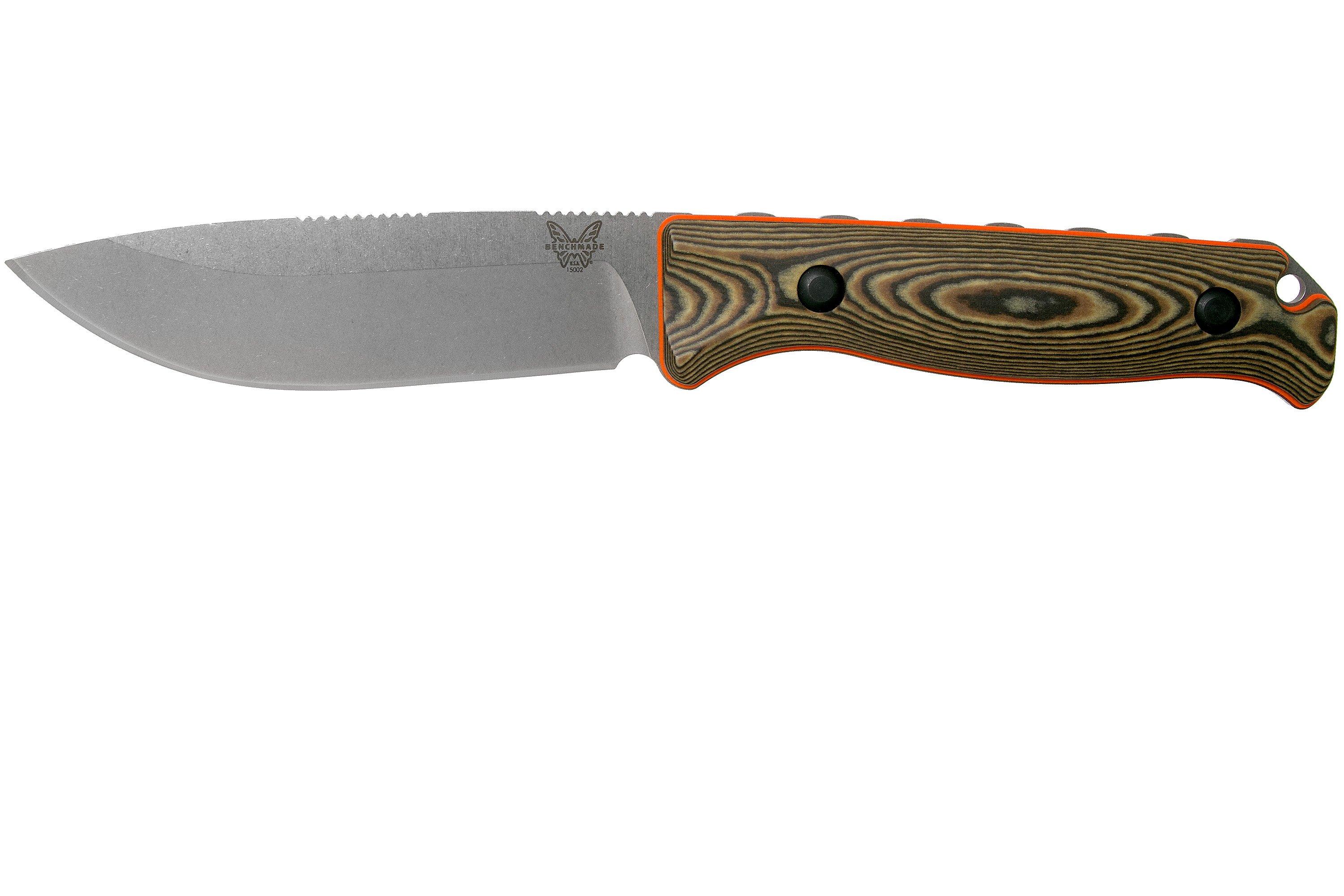 Benchmade Saddle Mountain Skinner Richlite 15002-1 hunting knife ...