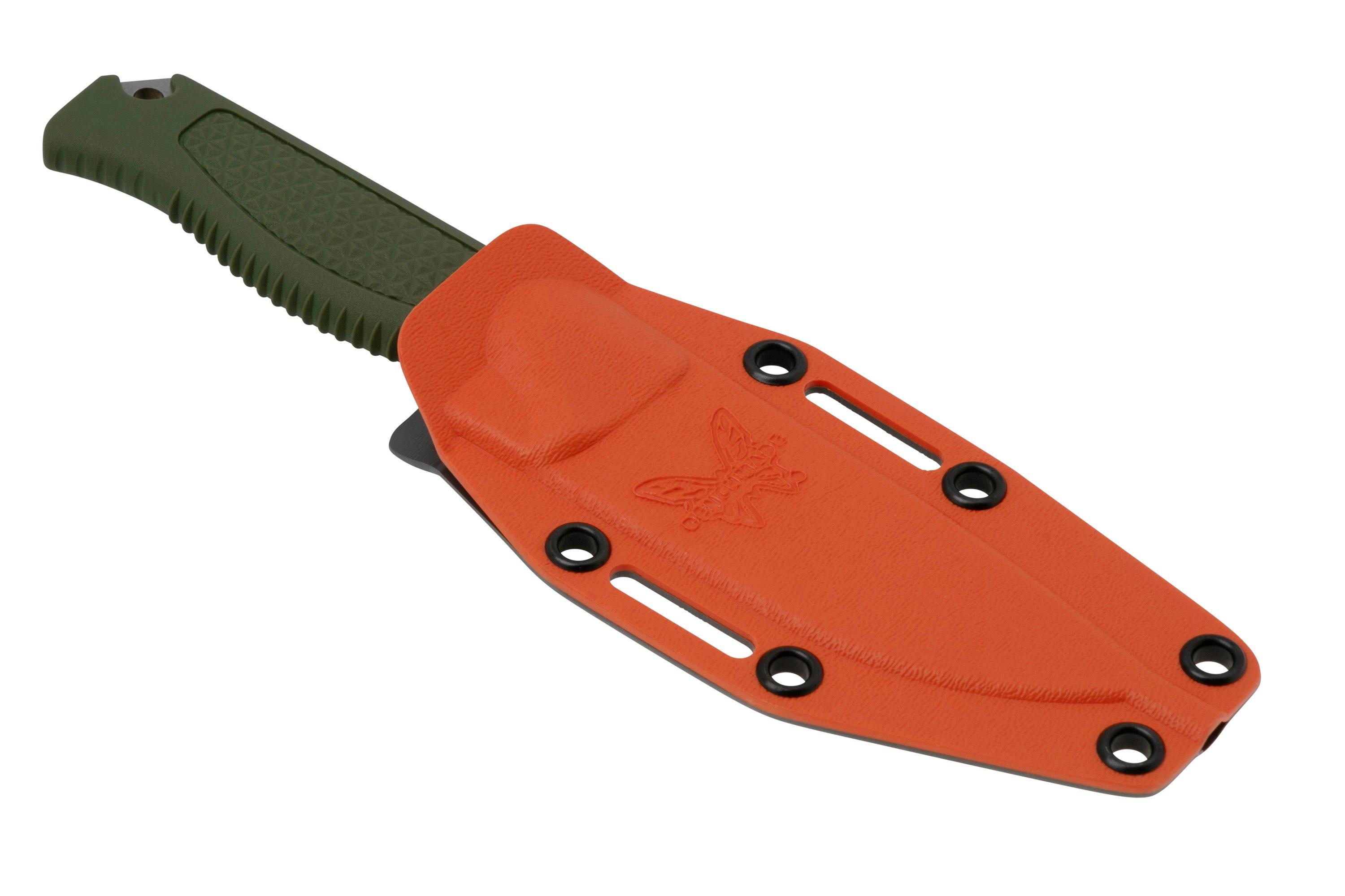 Benchmade Steep Country 15006-01 CPM S30V, Dark Olive SantoPrene ...