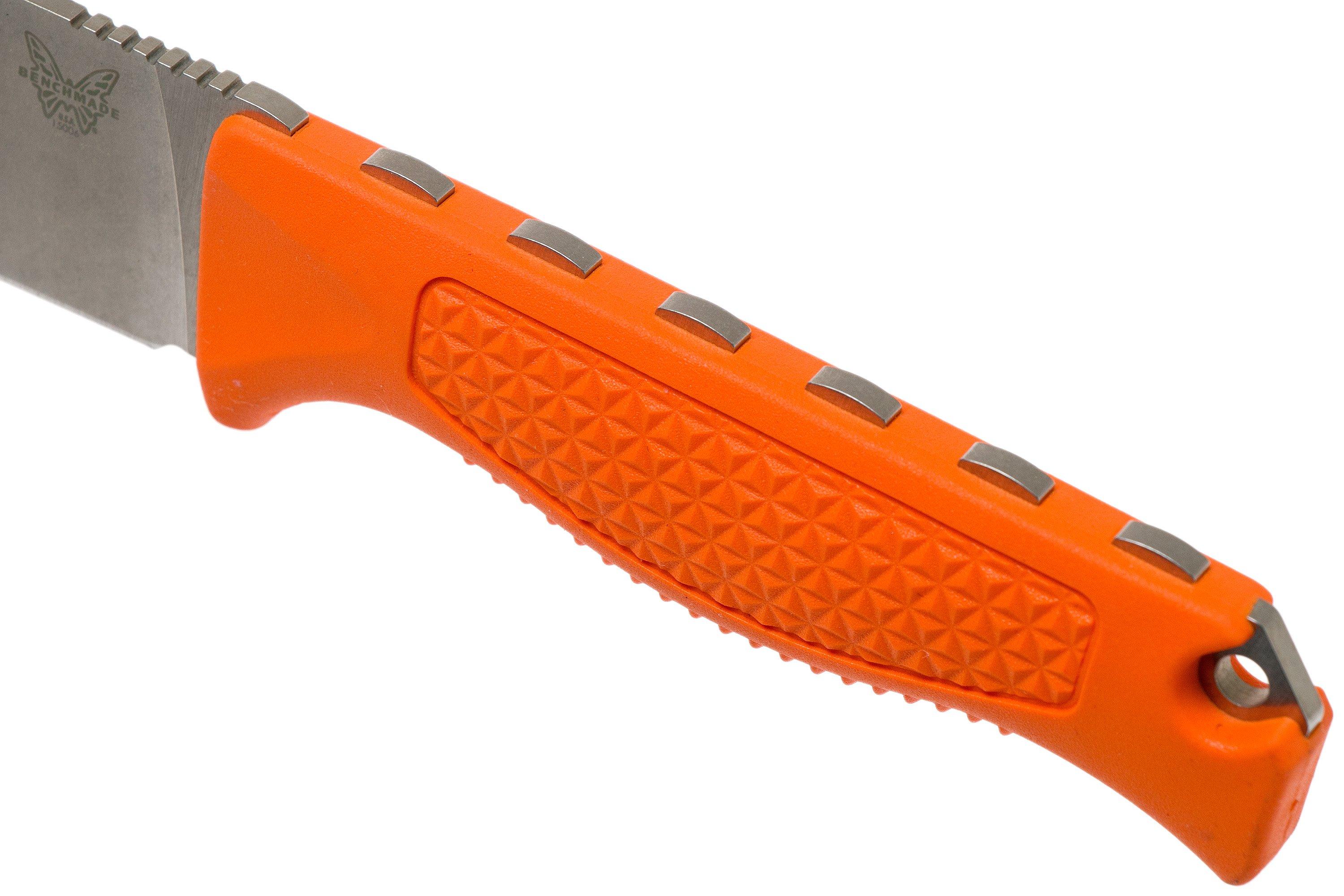 Benchmade 15006 - Steep Country Hunter, cuchillo de caza naranja ...