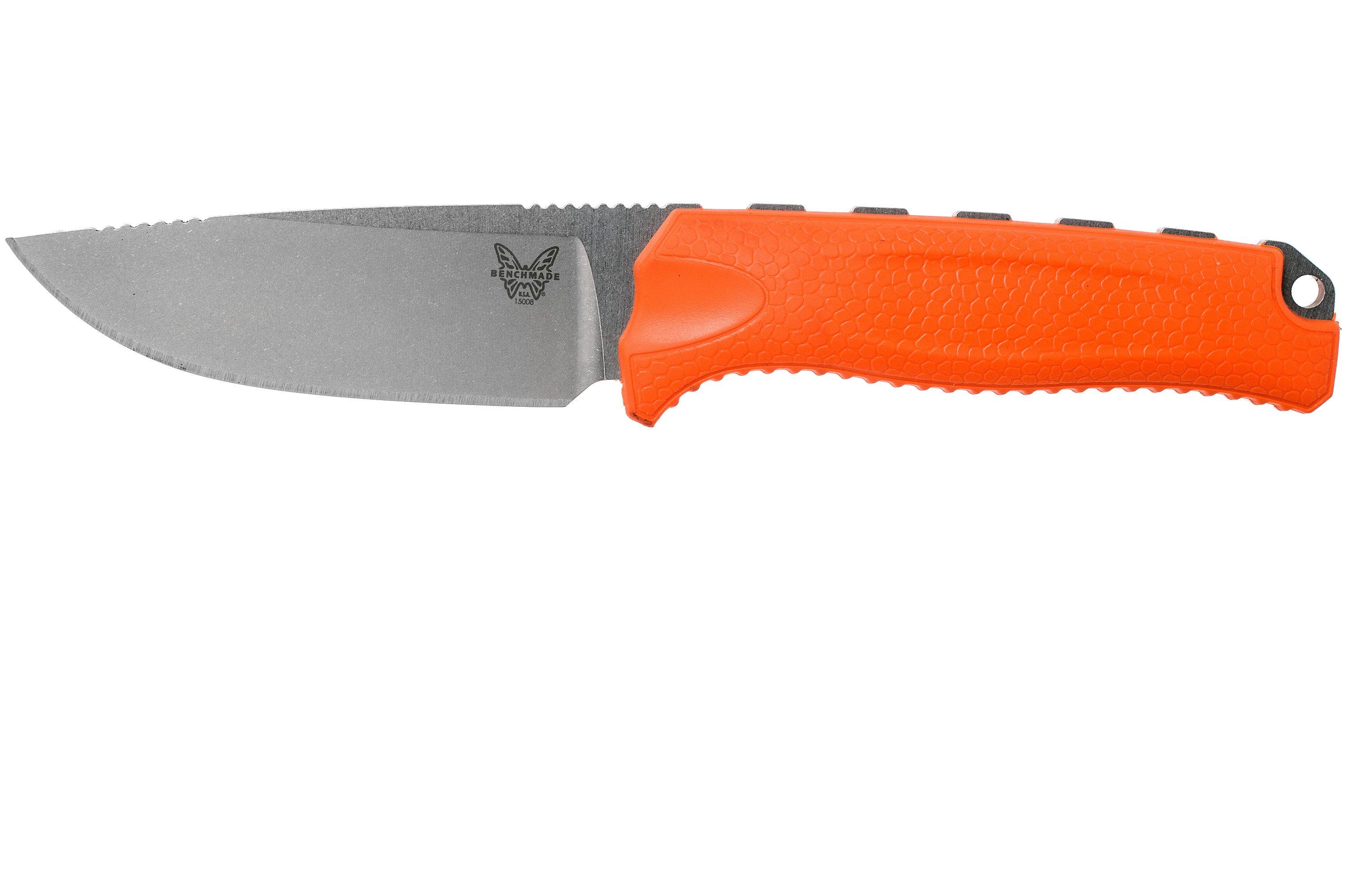 Benchmade Steep Country Hunter 15008-ORG Orange hunting knife ...