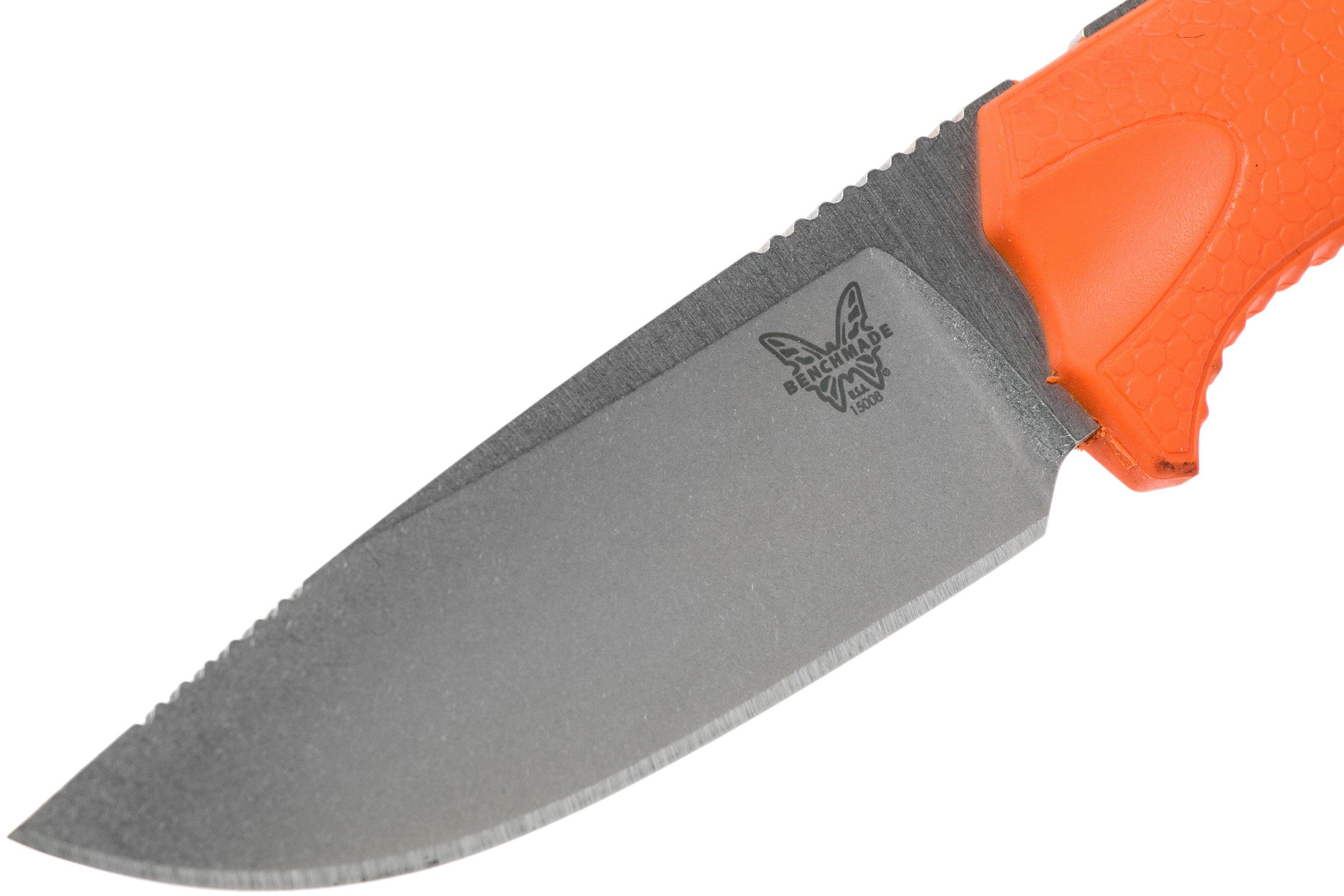 Benchmade Steep Country Hunter 15008-ORG Orange hunting knife ...