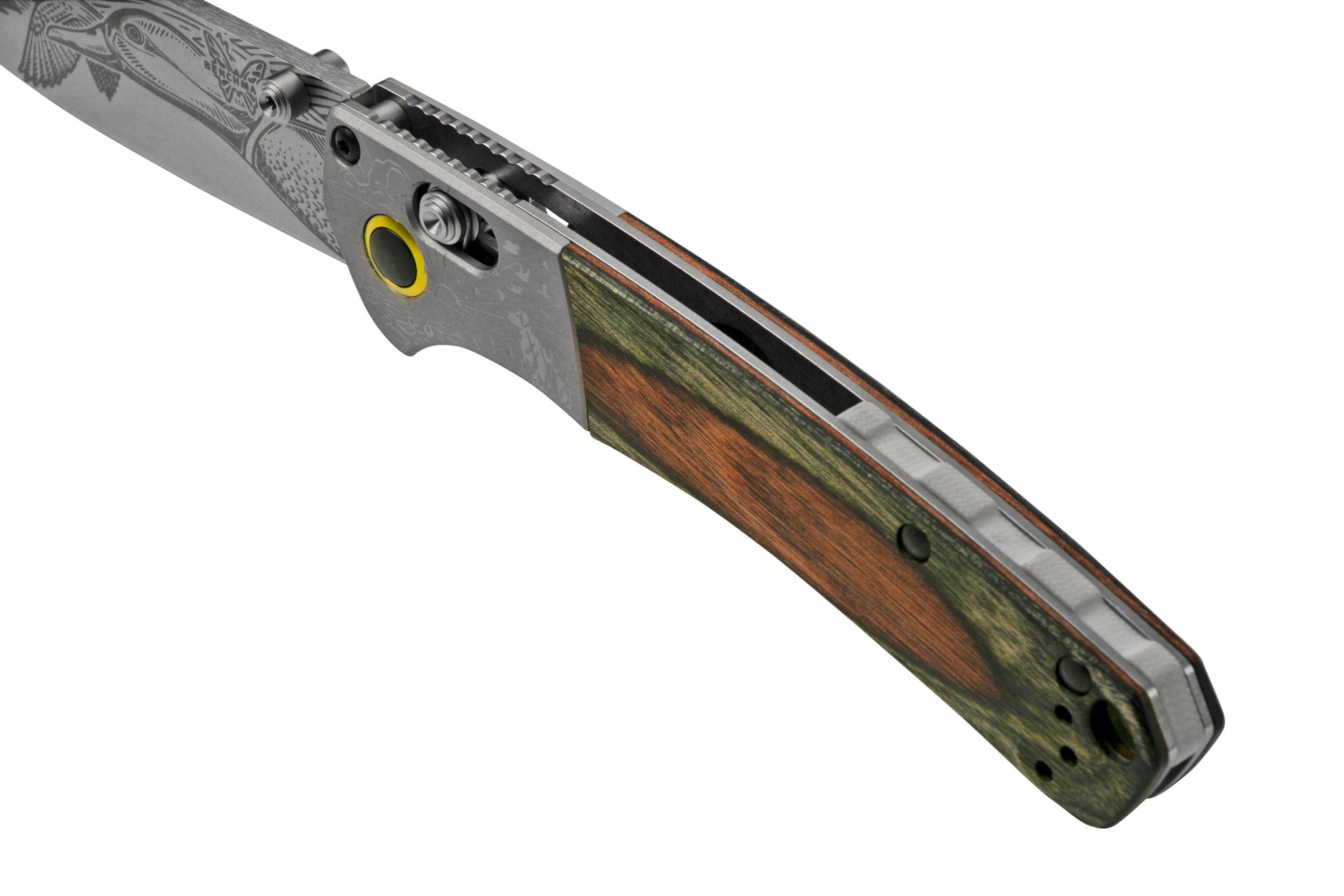 Benchmade Mini Crooked River Mallard Limited Edition Artist Series ...