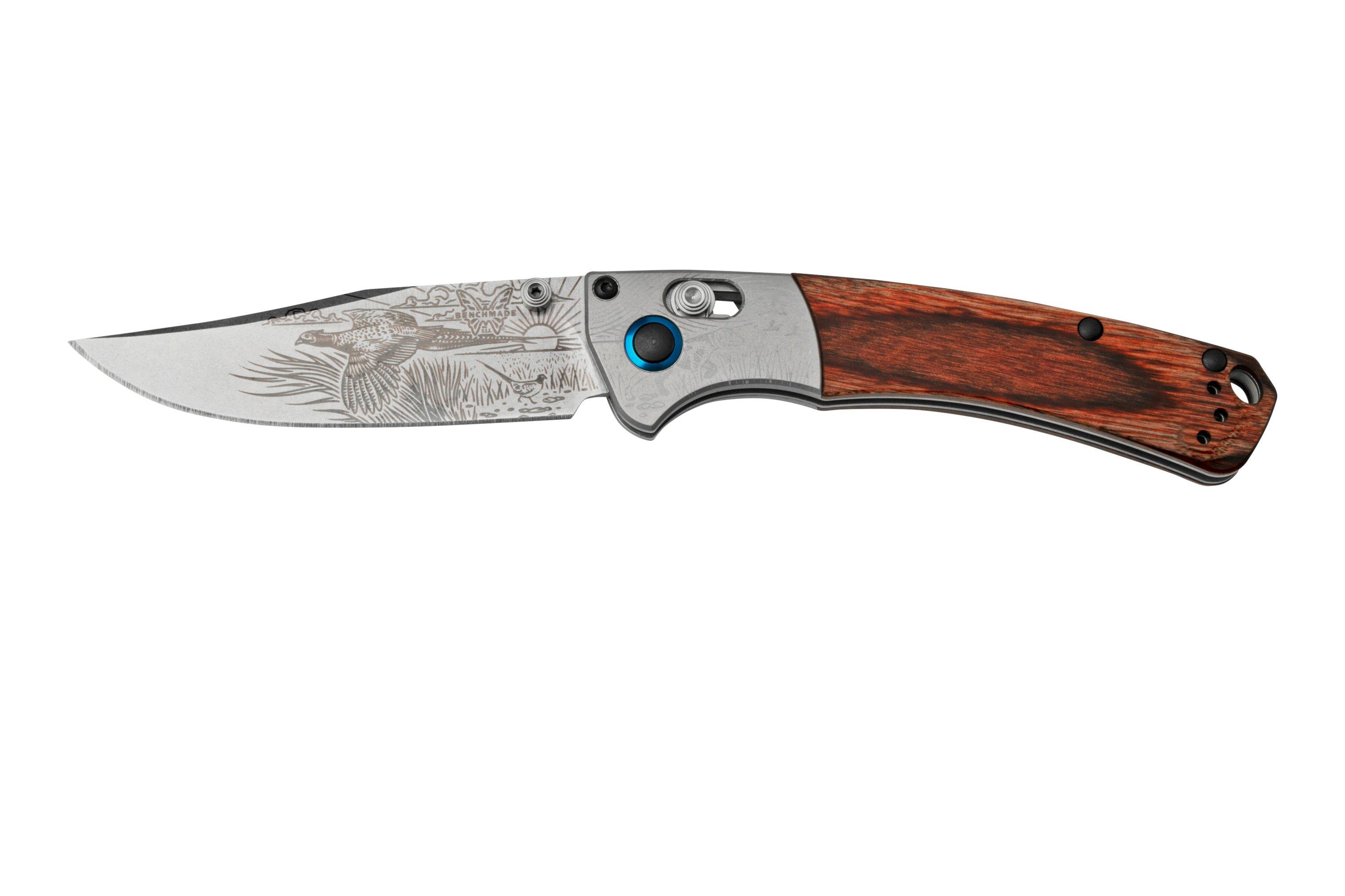 Benchmade Mini Crooked River Pheasant Limited Edition Artist Series ...