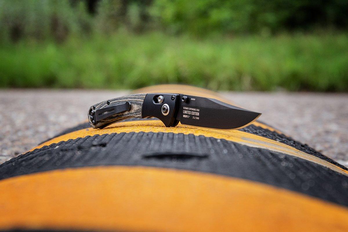 Benchmade Mini Crooked River 15085DLC-1801 Limited Edition pocket knife ...