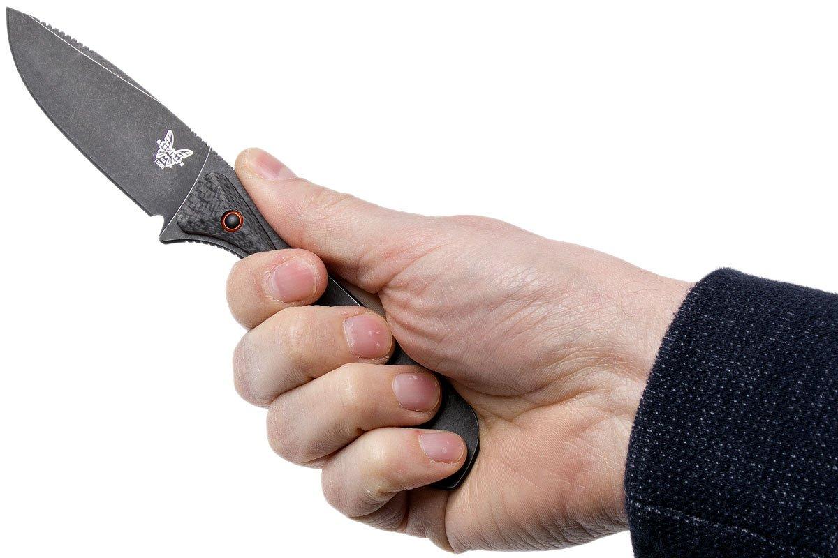 Benchmade Altitude 15200DLC Black vaststaand mes | Voordelig kopen bij ...