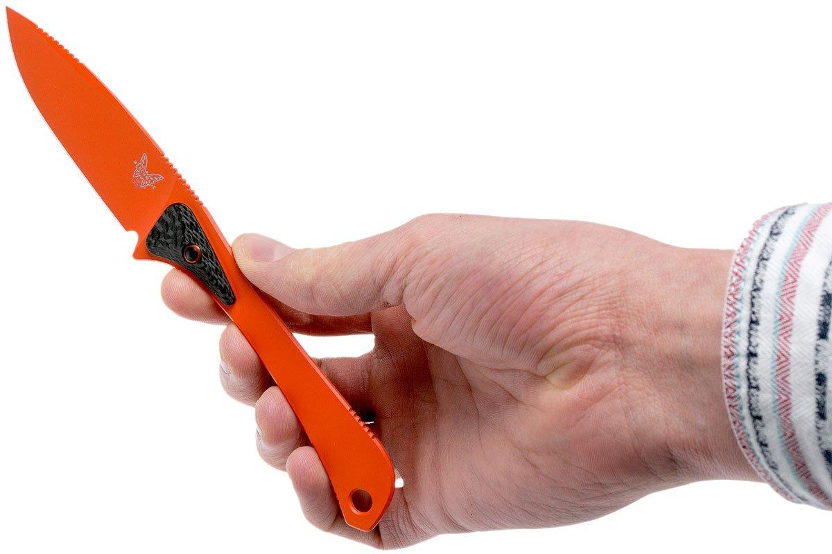 Benchmade Altitude 15200ORG Orange fixed knife | Advantageously ...