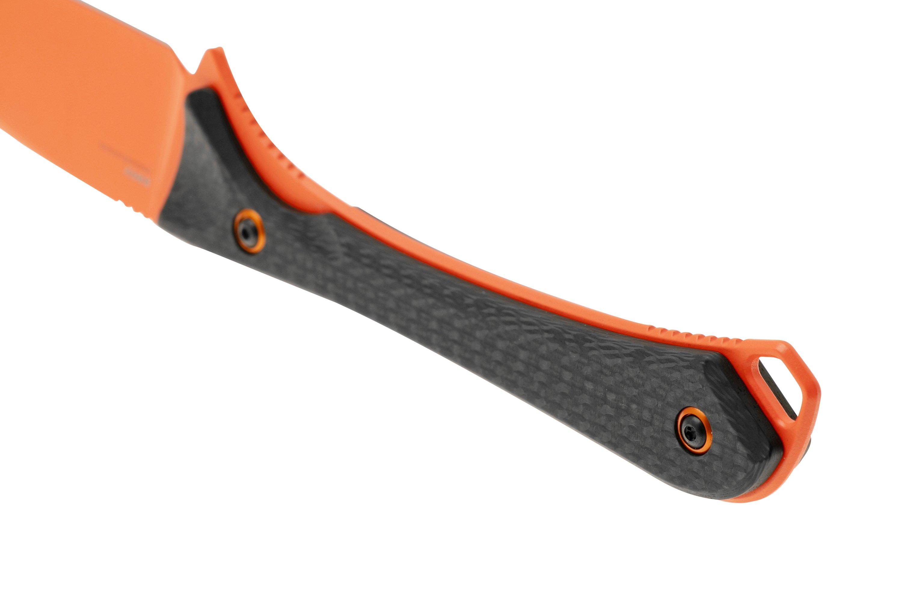 Benchmade Altitude 15201OR, CPM-S90V, Carbon Fiber, coltello da caccia ...