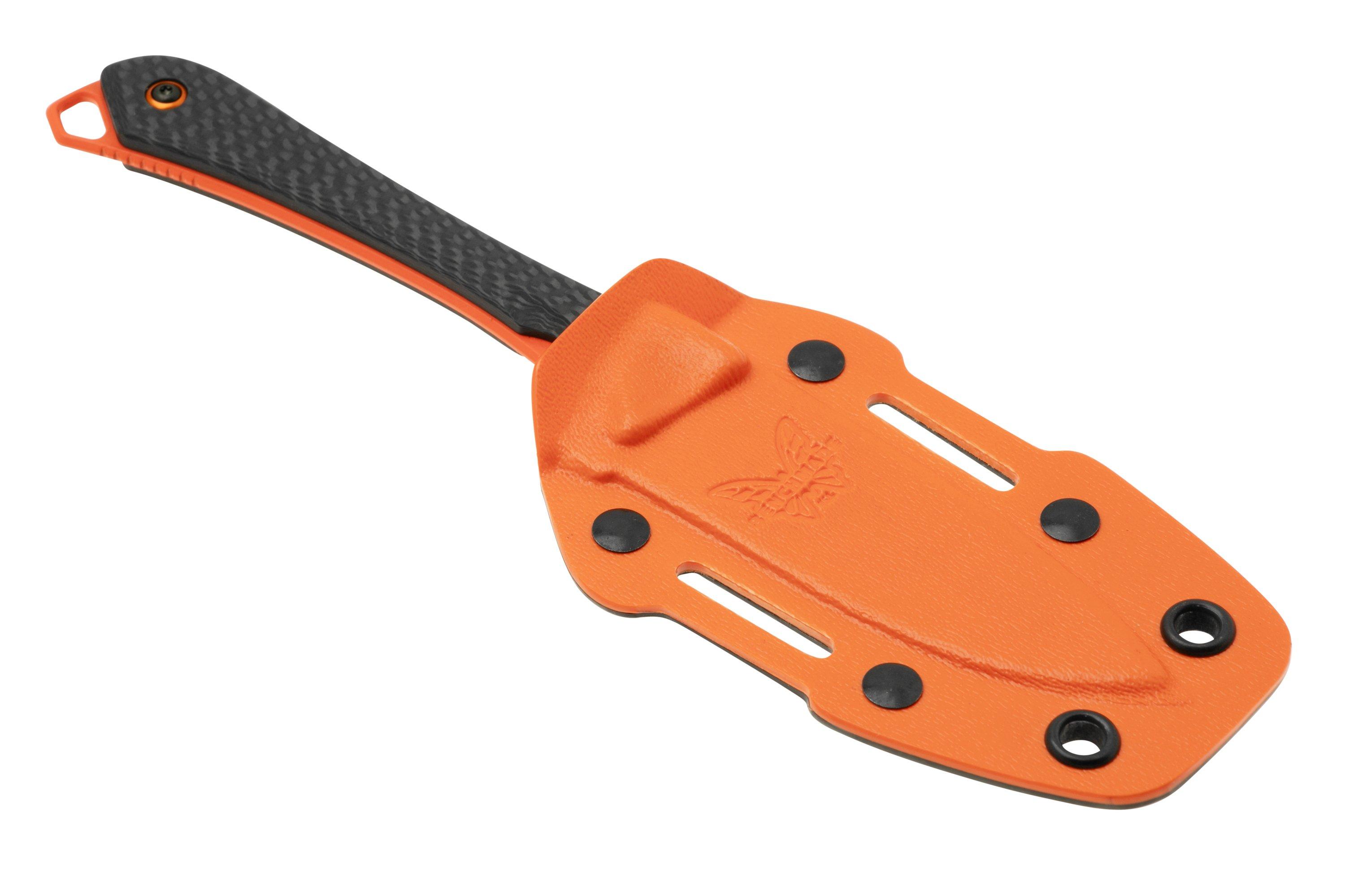 Benchmade Altitude 15201OR, CPM-S90V, Carbon Fiber, hunting knife ...