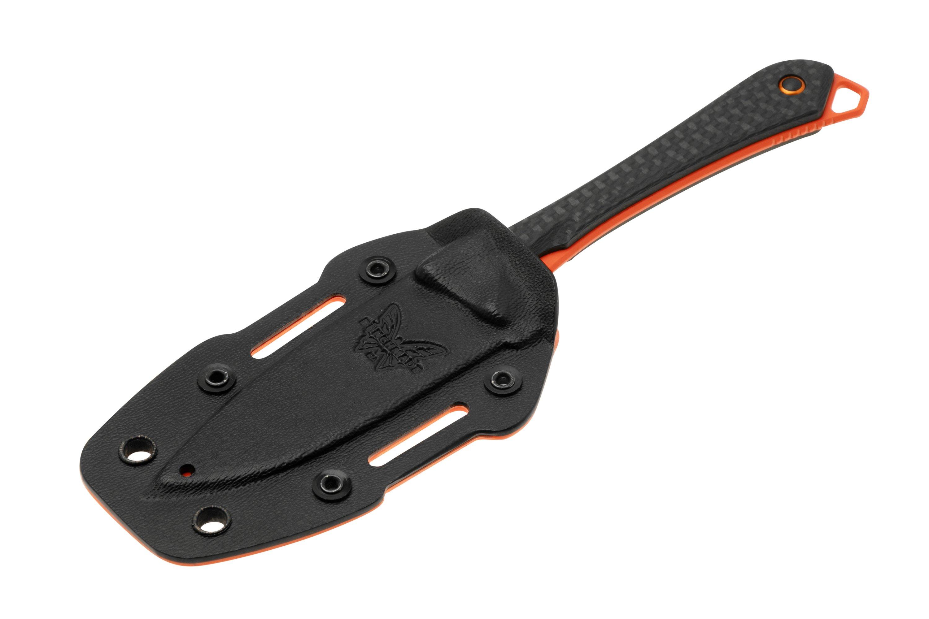 Benchmade Altitude 15201OR, CPM-S90V, Carbon Fiber, hunting knife ...