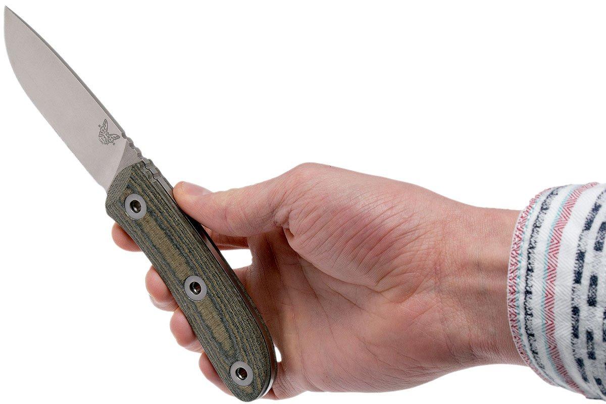 Benchmade Mel Pardue Hunter 15400 hunting knife | Advantageously ...