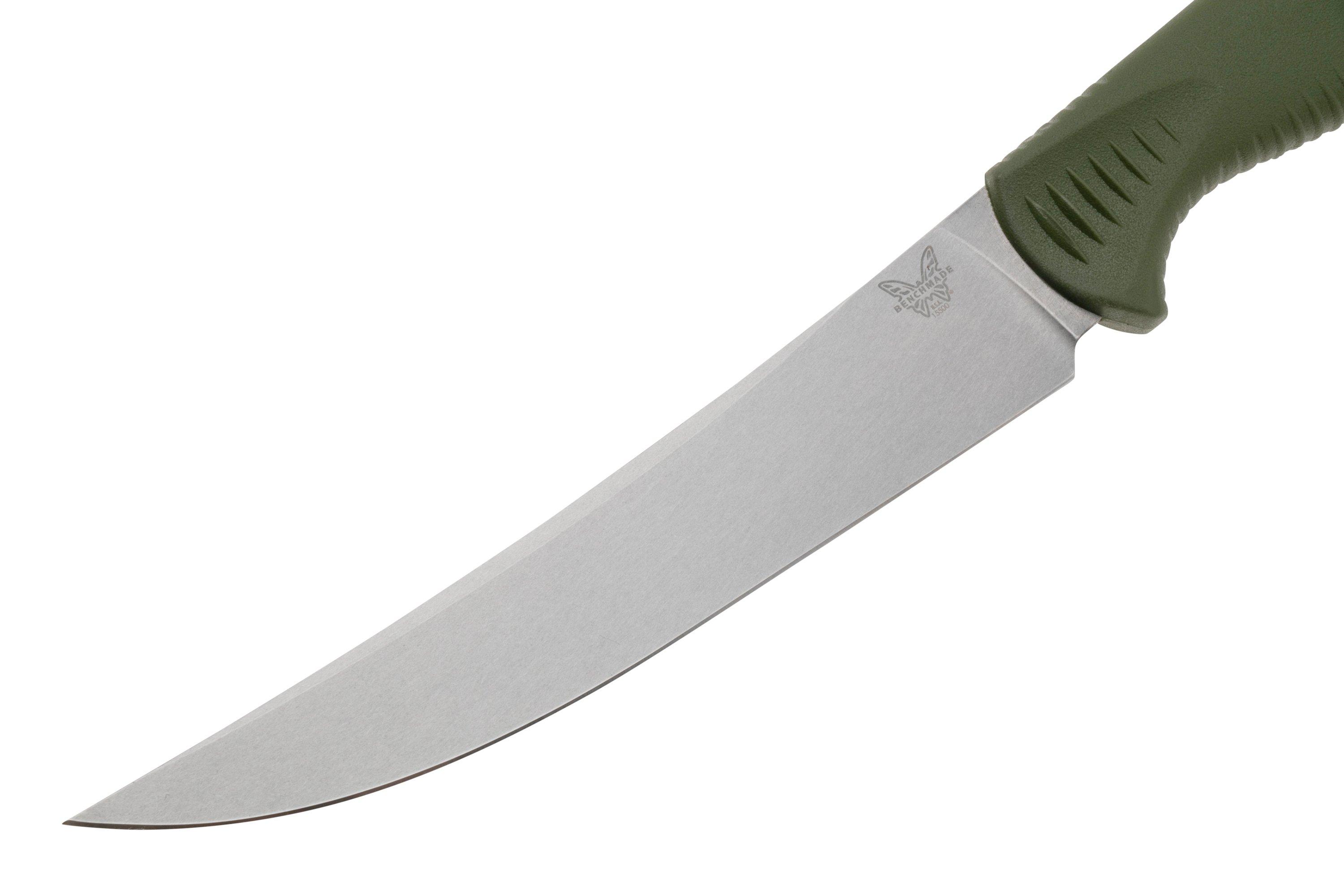 Benchmade Meatcrafter 6", 15505-04 Trailingpoint Stonewashed CPM154 ...