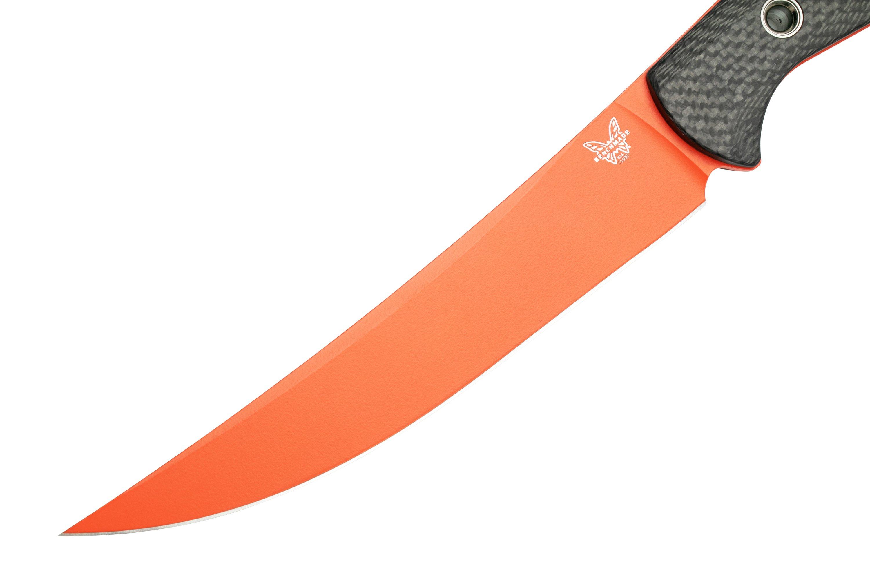 Benchmade Meatcrafter CPM-S45VN, Carbonfiber 15500OR-2 hunting knife ...