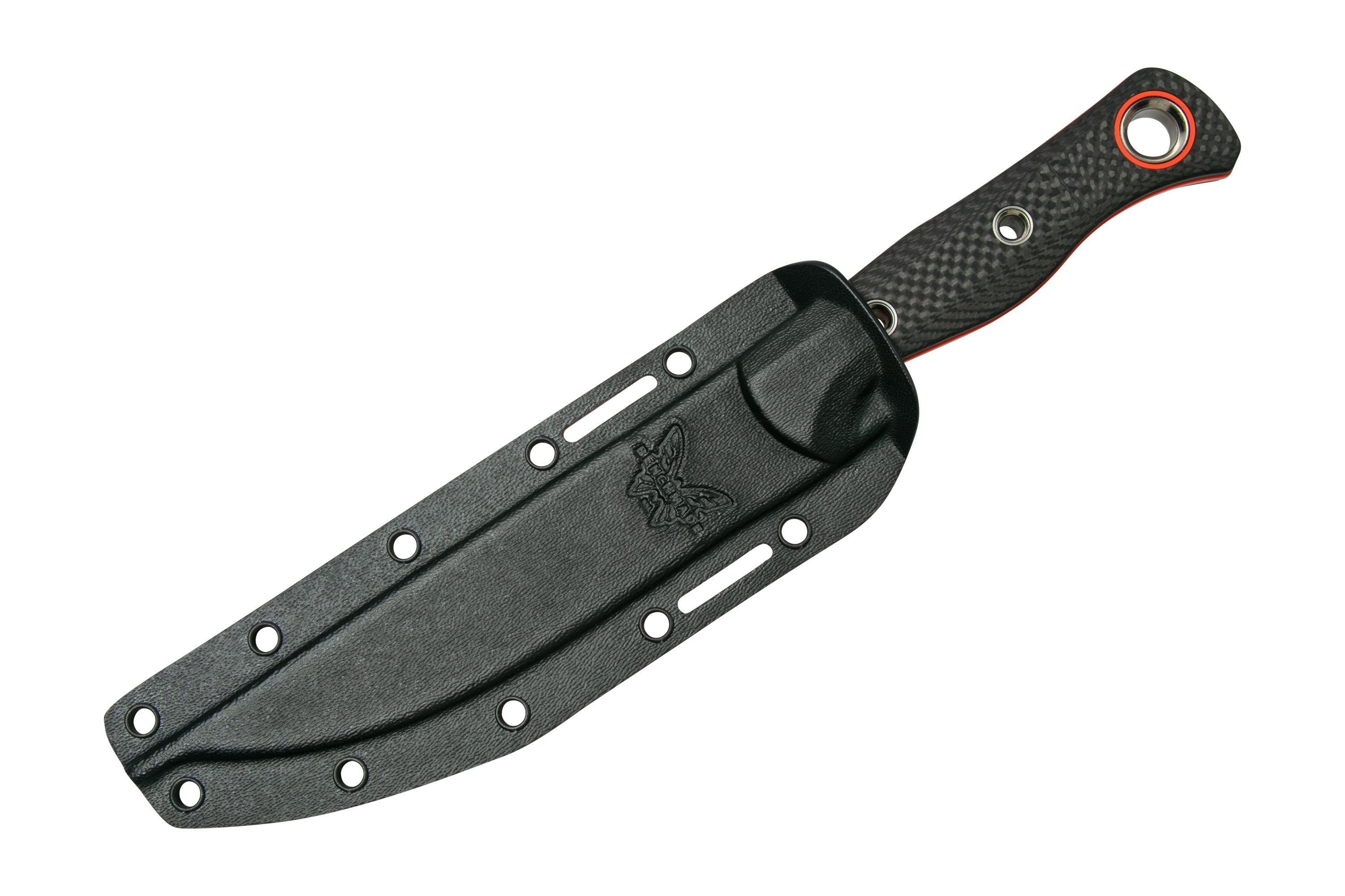 Benchmade Meatcrafter CPM-S45VN, Carbonfiber 15500OR-2 hunting knife ...