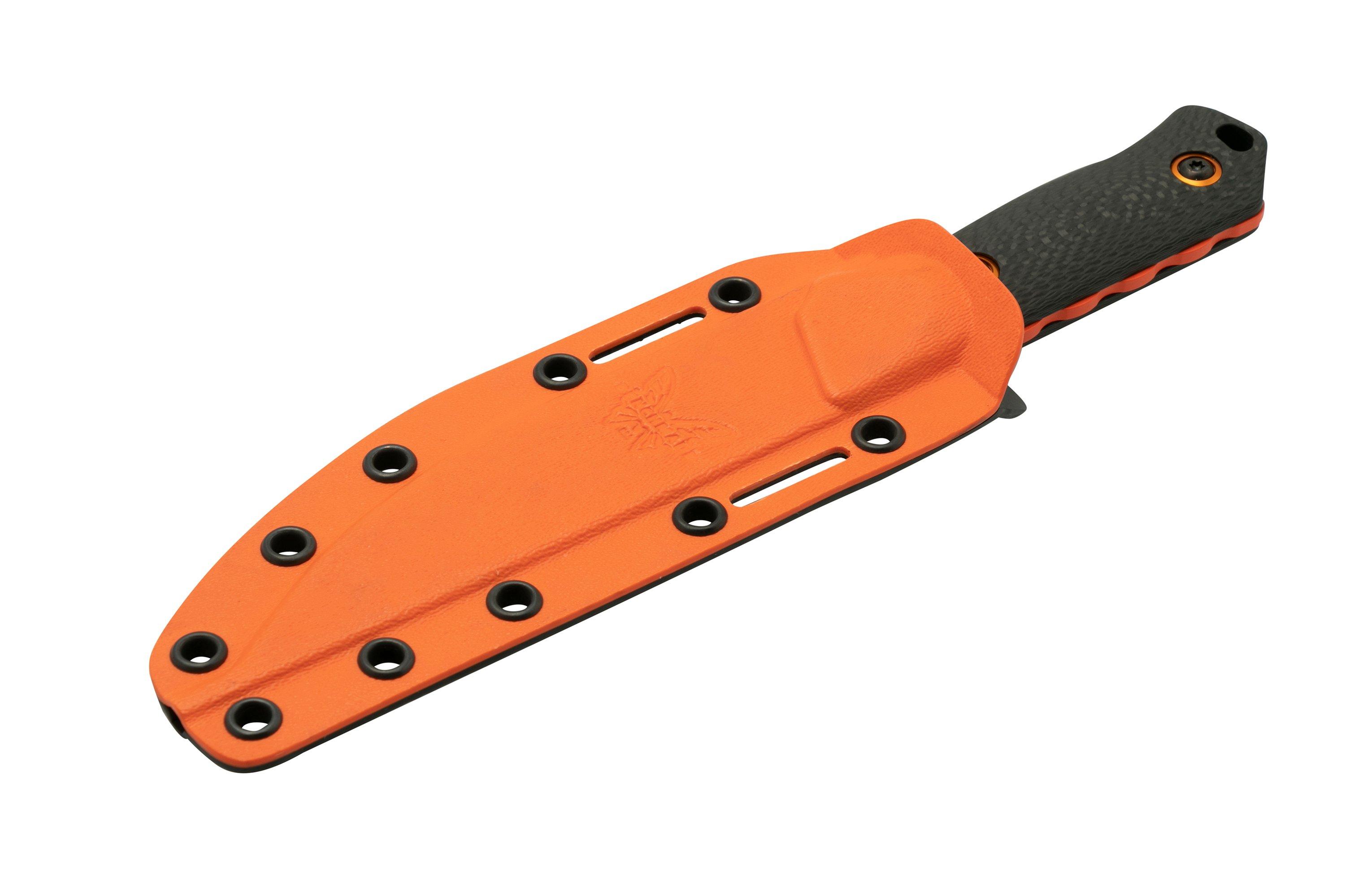 Benchmade Raghorn 15600OR CPM-CruWear, Carbon, hunting knife ...