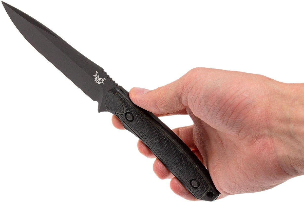 Benchmade 169BK Protagonist fixed blade | Advantageously shopping at ...