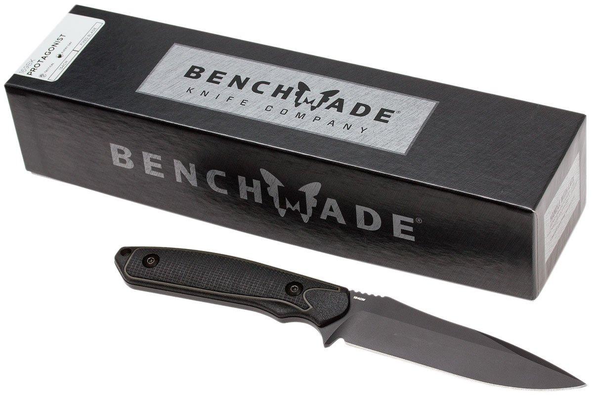 Benchmade 169BK Protagonist fixed blade | Advantageously shopping at ...