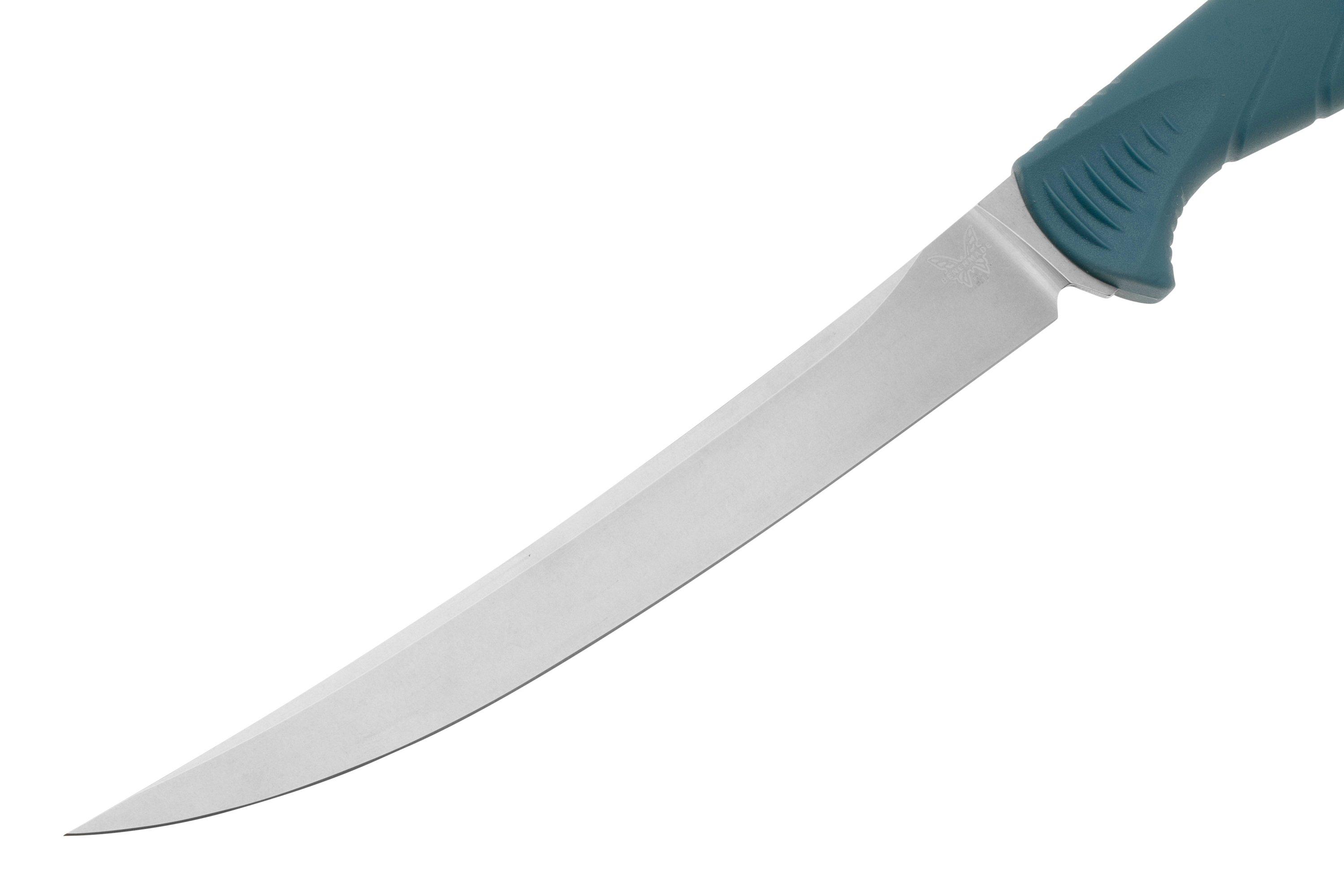 Benchmade Fishcrafter Trailing Point 7” 18010 CPM MagnaCut, Depth Blue ...