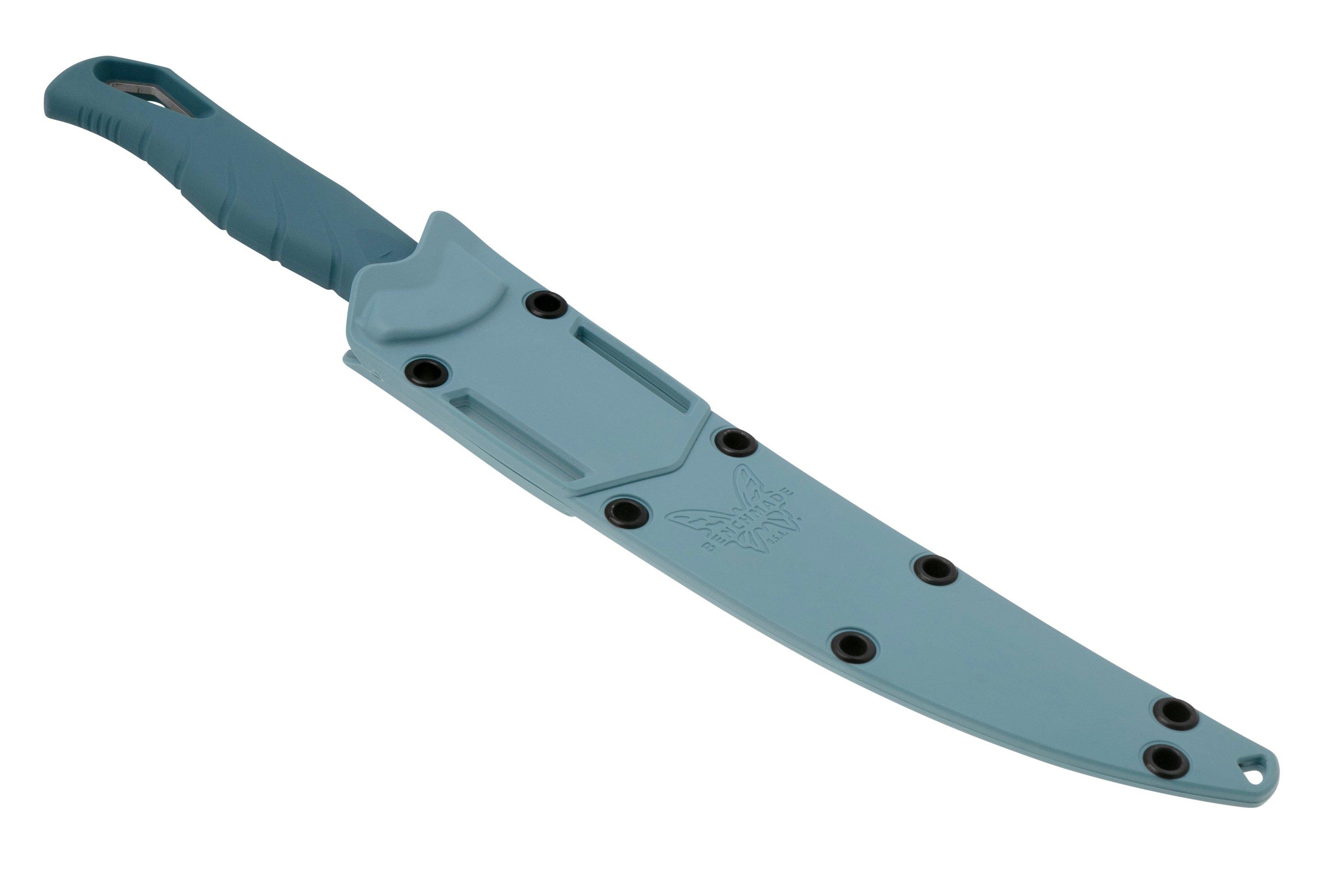 Benchmade Fishcrafter Trailing Point 7” 18010 CPM MagnaCut, Depth Blue ...