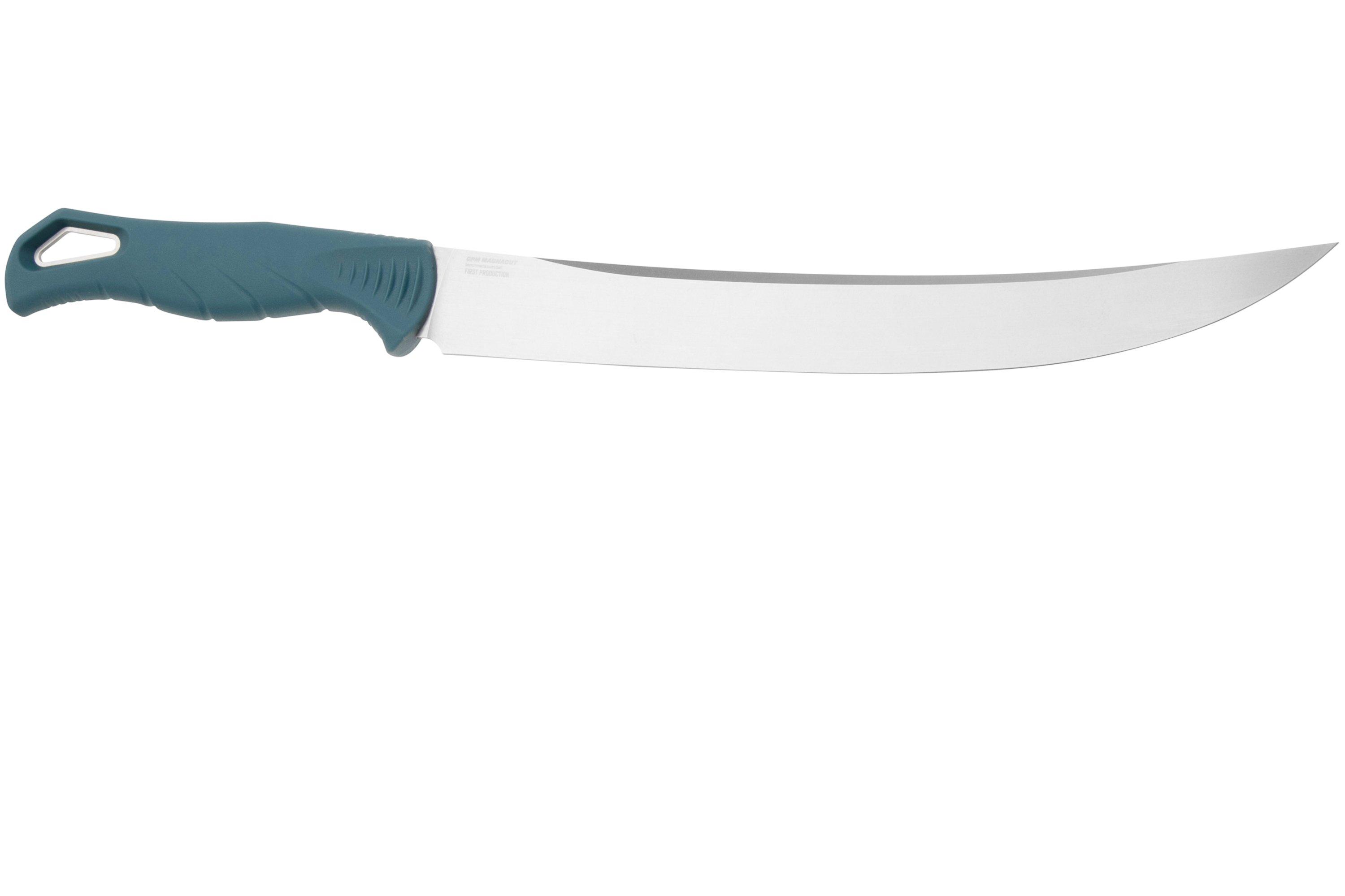 Benchmade Fishcrafter Trailing Point 9” 18020 CPM MagnaCut, Depth Blue ...