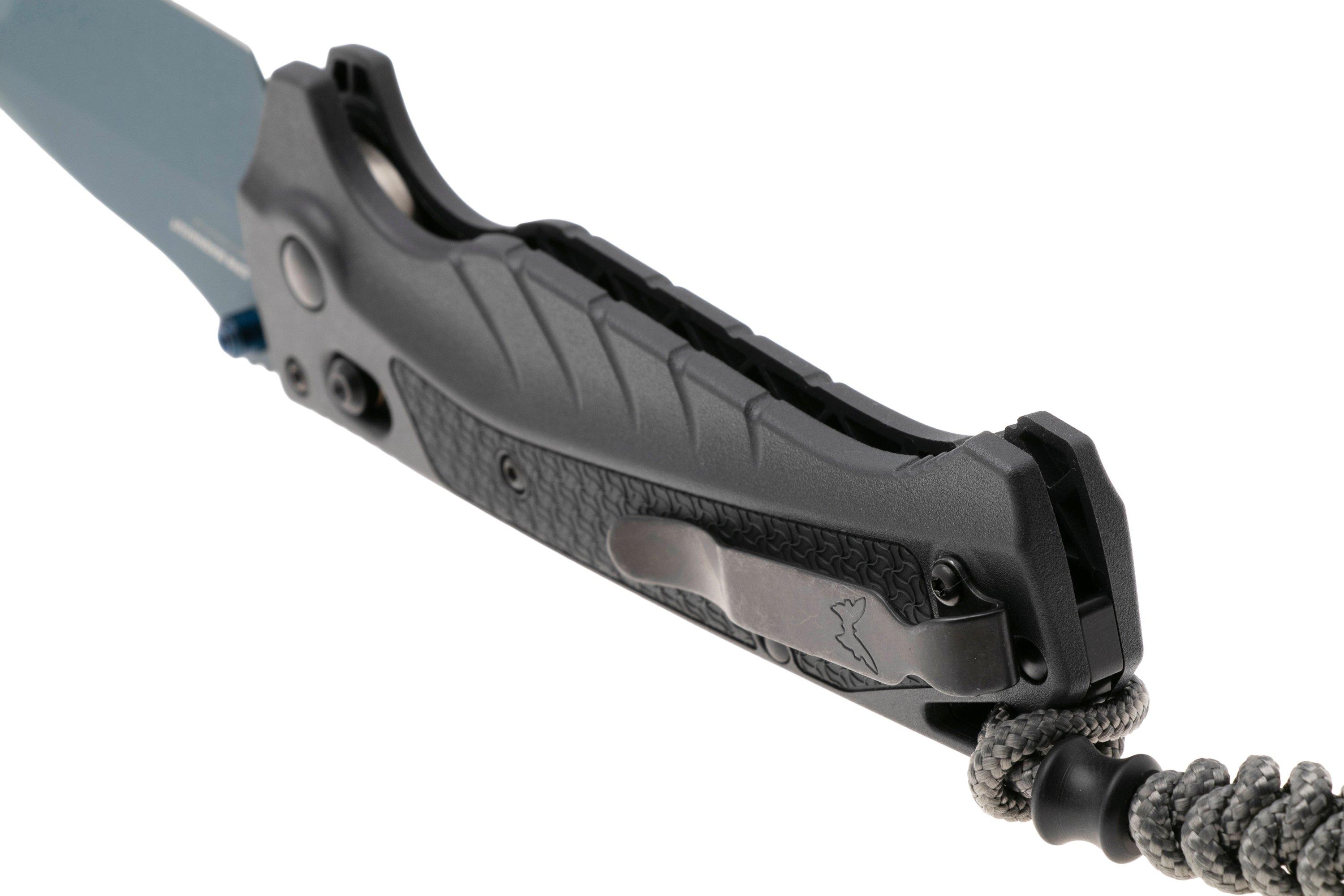 Benchmade Adira 18060BT-01 Blue Titanium Cerakote CPM MagnaCut, Tempest ...