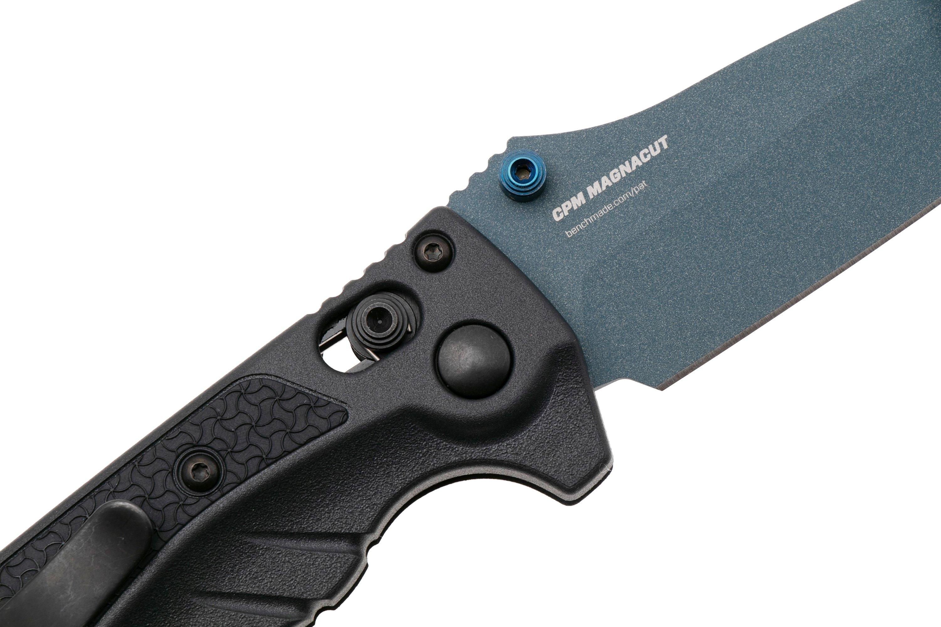 Benchmade Mini Adira 18065BT-01 Blue Titanium Cerakote CPM MagnaCut ...