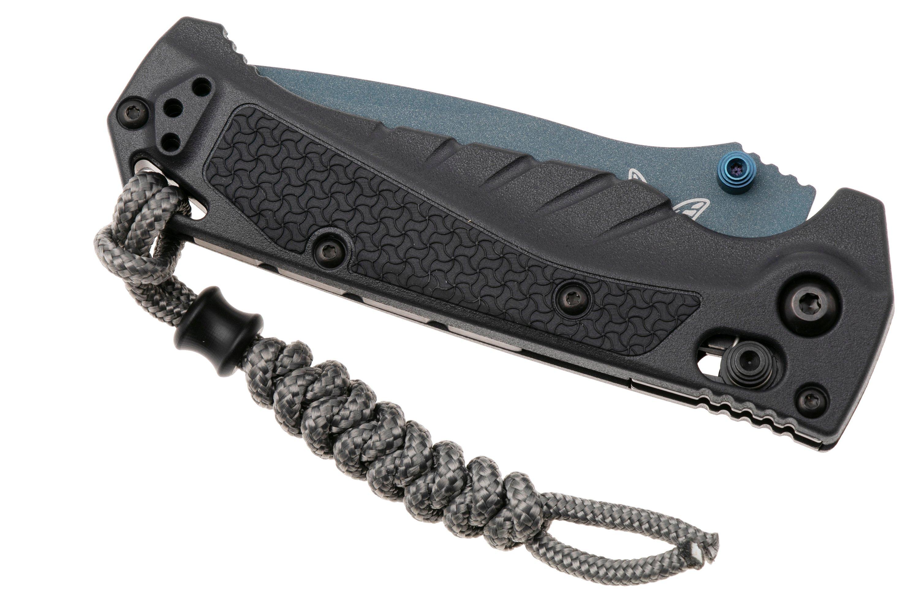 Benchmade Mini Adira 18065BT-01 Blue Titanium Cerakote CPM MagnaCut ...
