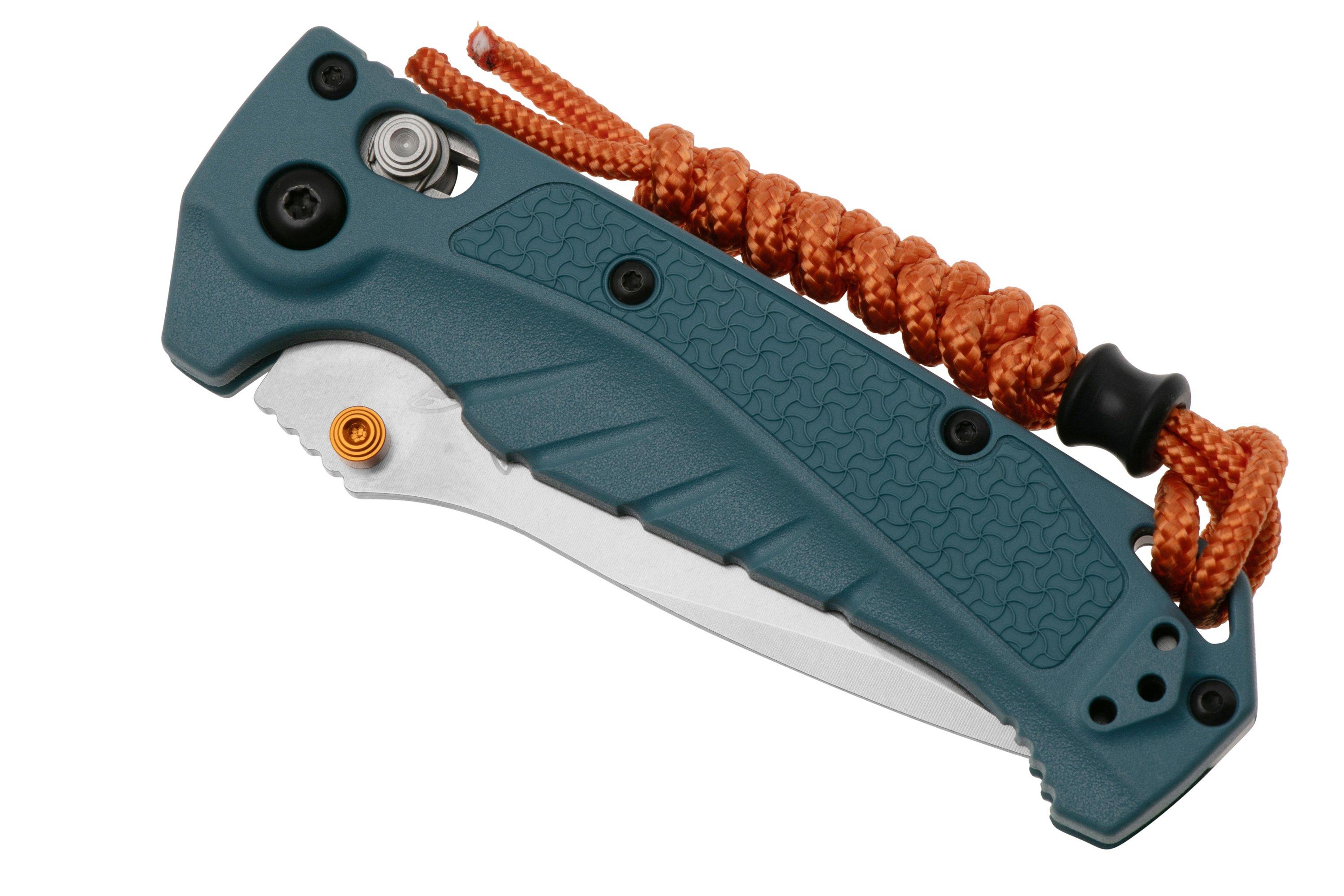 Benchmade Mini Adira 18065 CPM MagnaCut, Depth Blue Grivory pocket ...