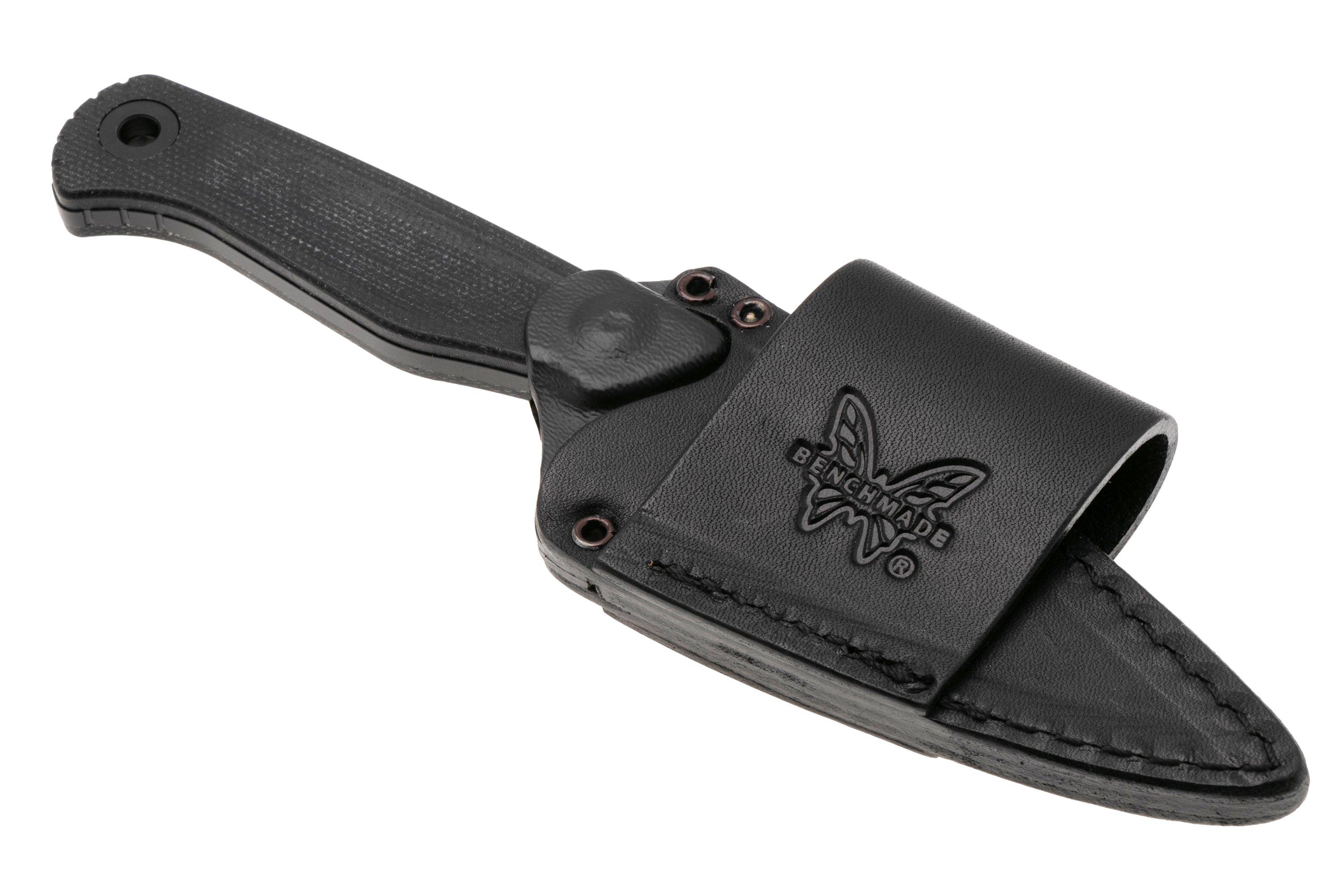 Benchmade Dacian 203BK-02 Black Cerakote CPM MagnaCut, Black Canvas ...