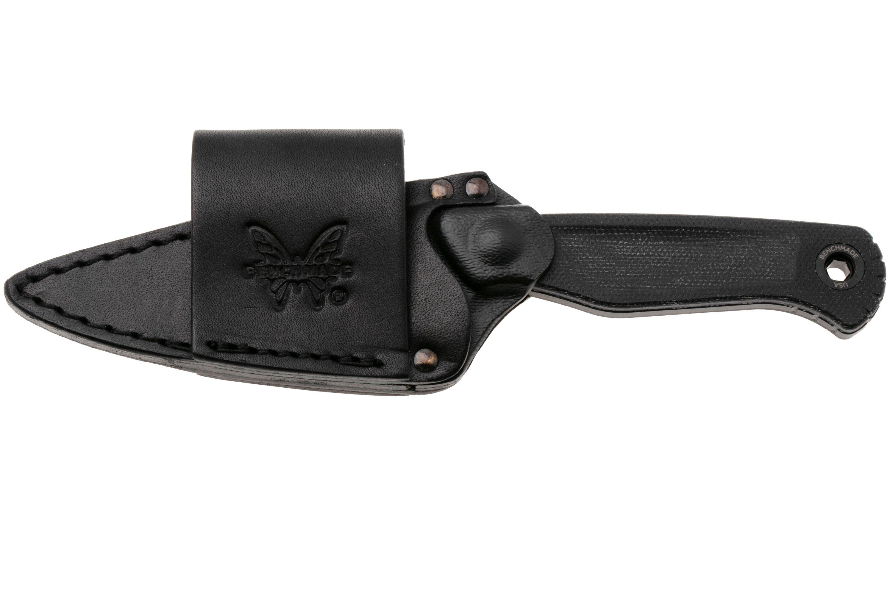 Benchmade Dacian 203BK-02 Black Cerakote CPM MagnaCut, Black Canvas ...