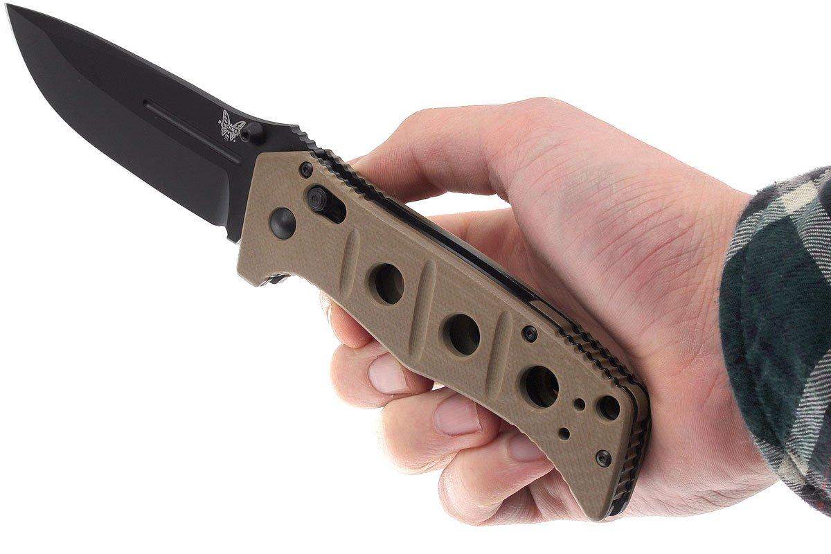 Benchmade 275BKSN Sibert Adamas Sand PE | Advantageously shopping at ...