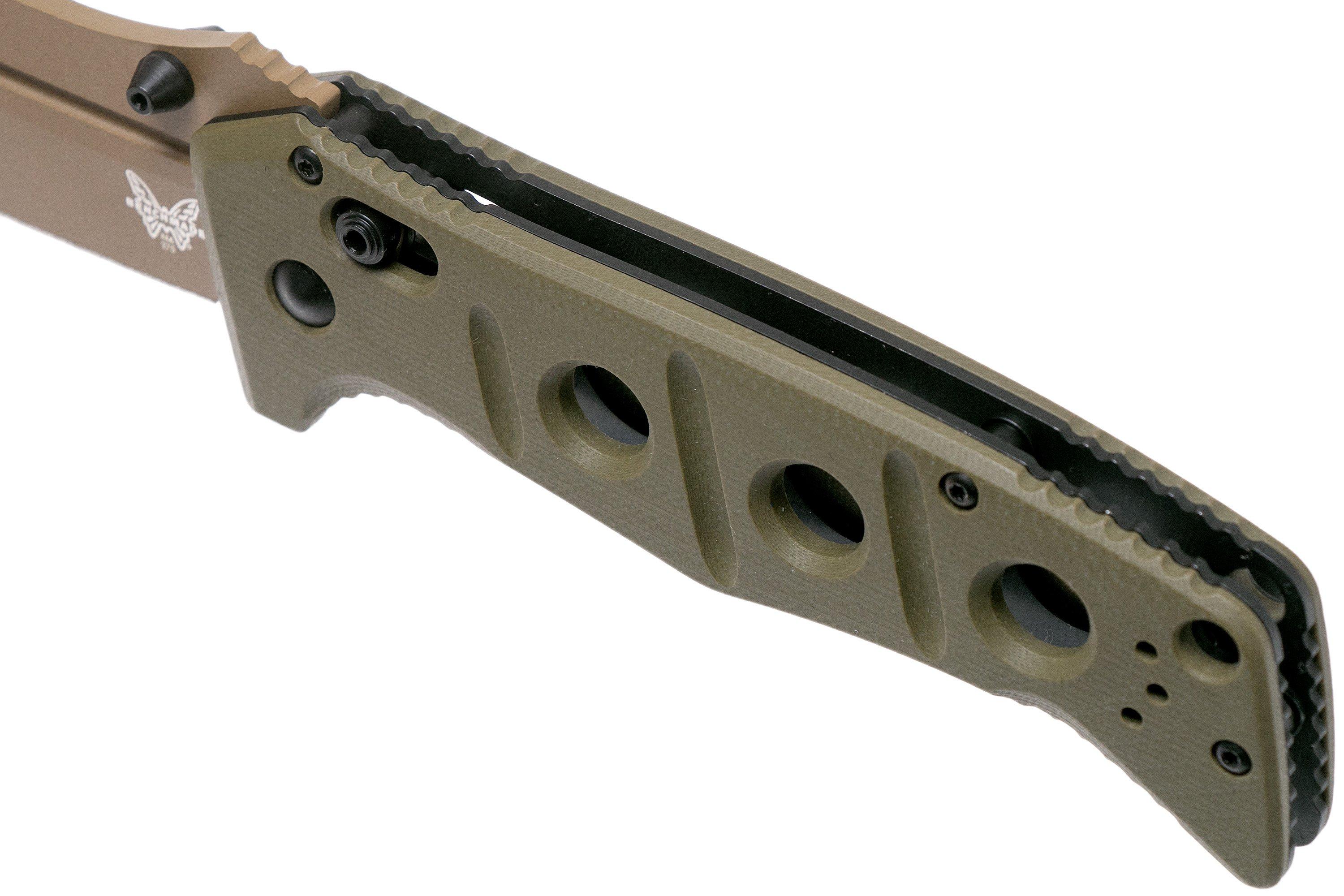 Benchmade 275FE-2 Sibert Adamas OD Green G10, Flat Earth zakmes, Shane ...