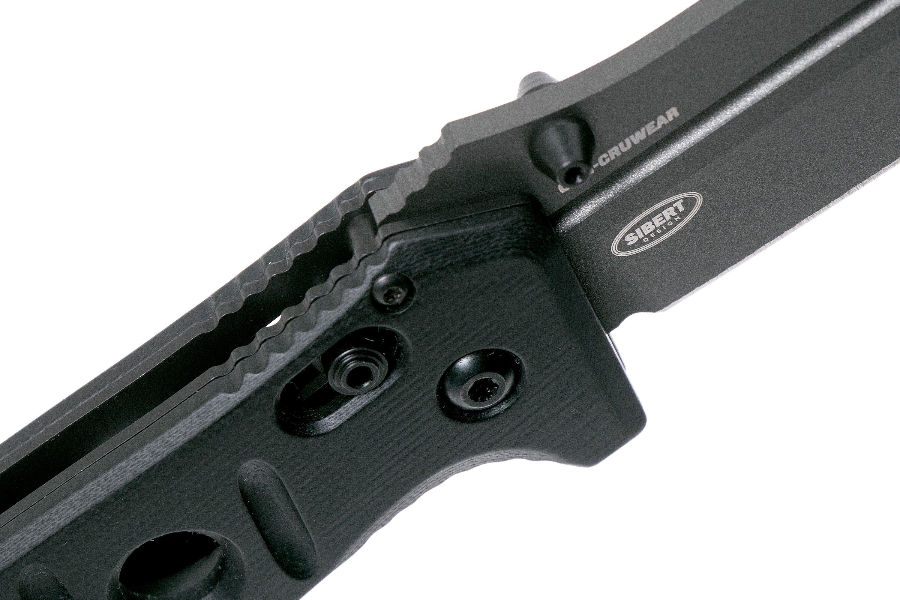 Benchmade 275GY-1 Sibert Adamas Black G10, Tungsten Grey pocket knife ...