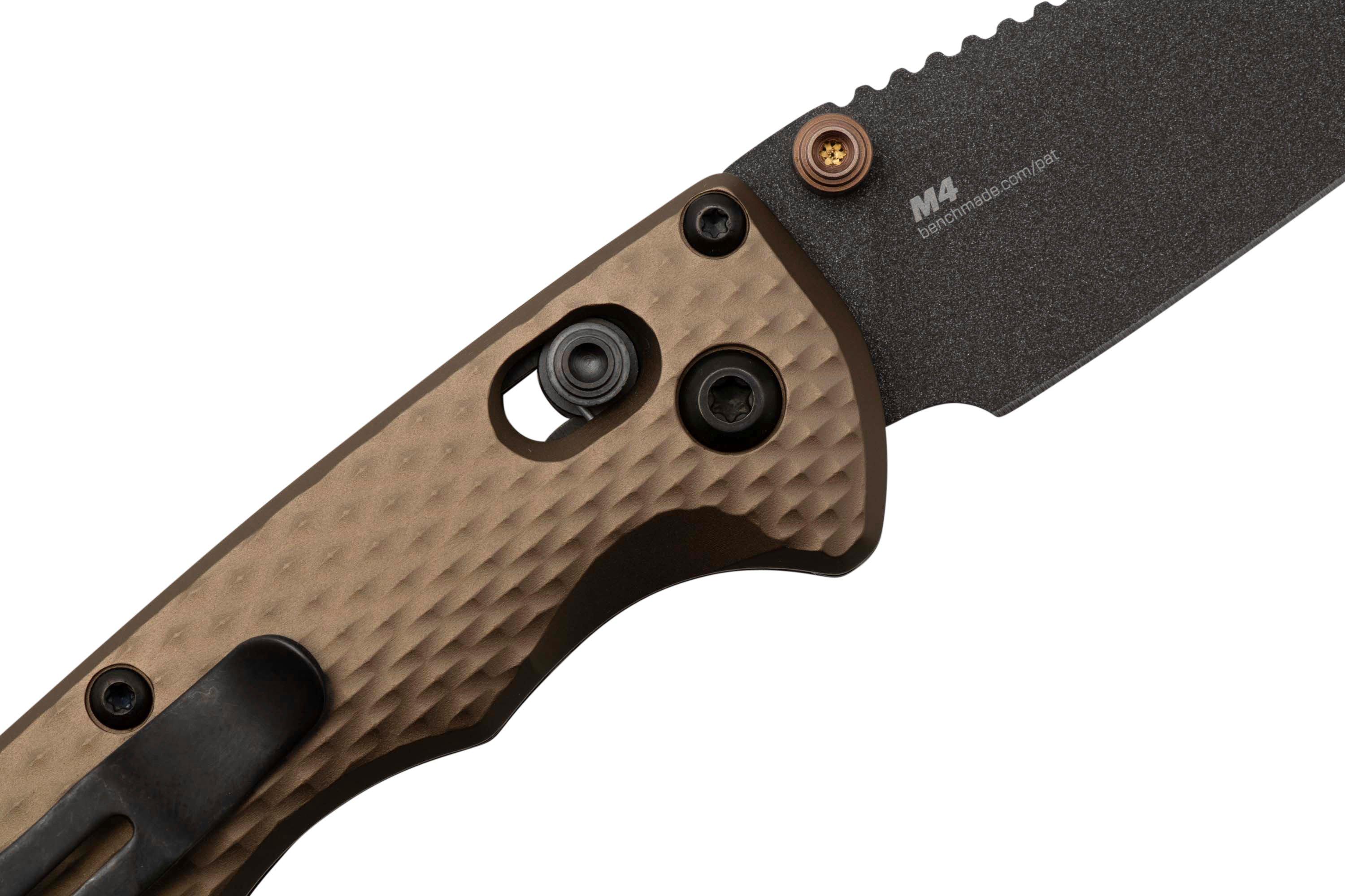 Benchmade 290BK-1 Full Immunity Burnt Bronze pocket knife ...