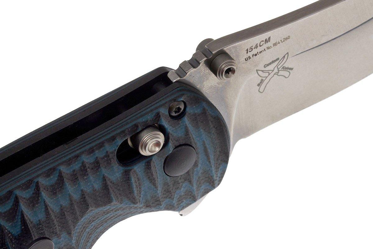 Benchmade 300-1 Axis Flipper, black/blue | Advantageously shopping at ...