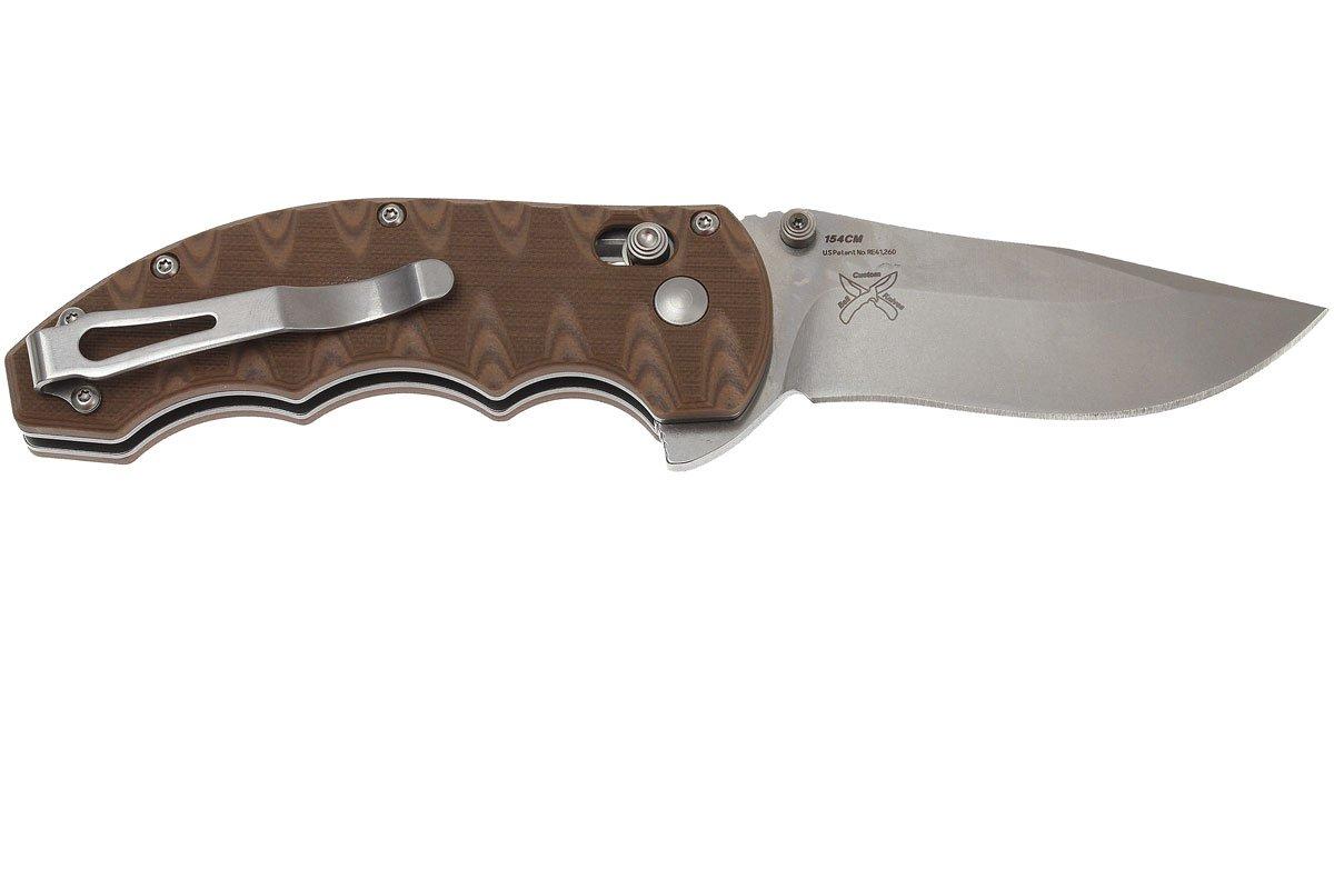 Benchmade 300 Axis Flipper, sand colour | Advantageously shopping at ...