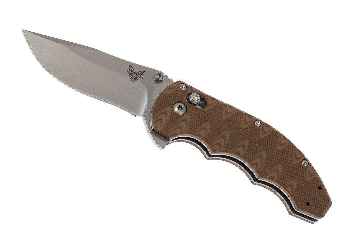 Benchmade 300 Axis Flipper, sand colour | Advantageously shopping at ...