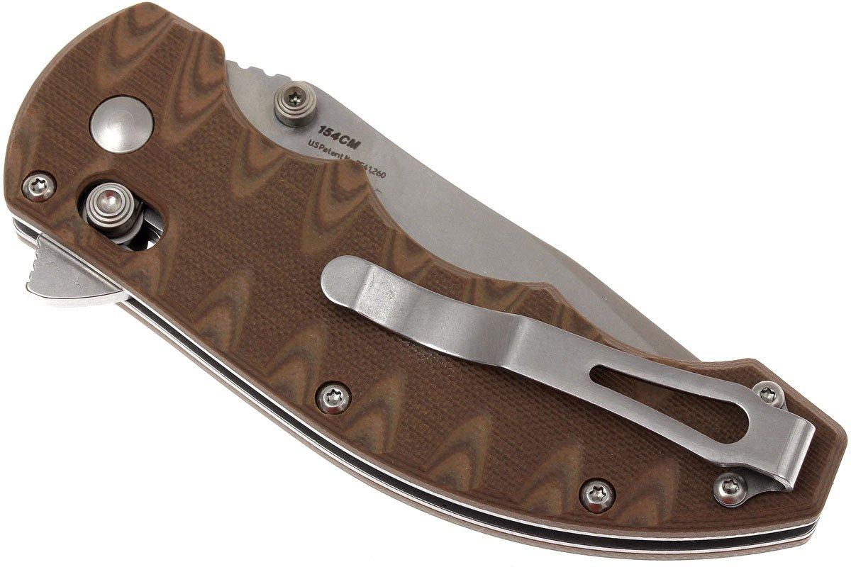Benchmade 300 Axis Flipper, sand colour | Advantageously shopping at ...