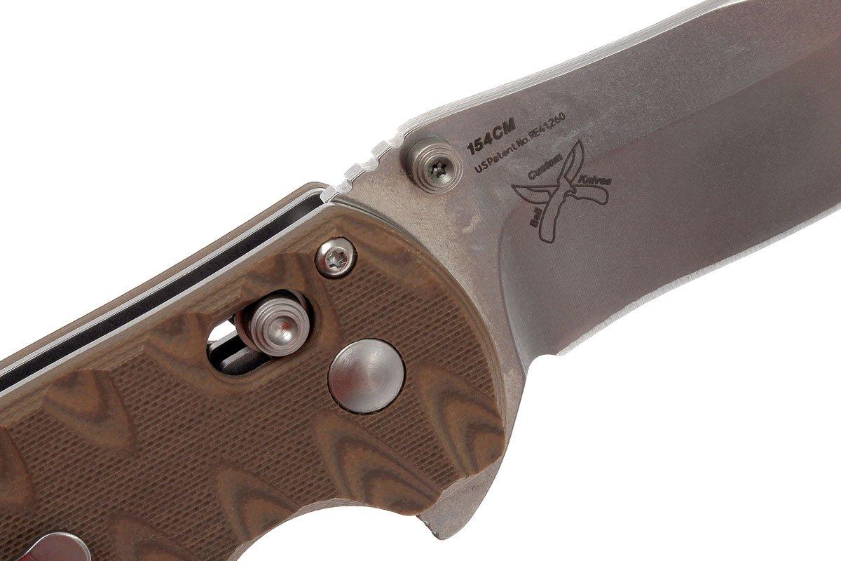 Benchmade 300 Axis Flipper, sand colour | Advantageously shopping at ...