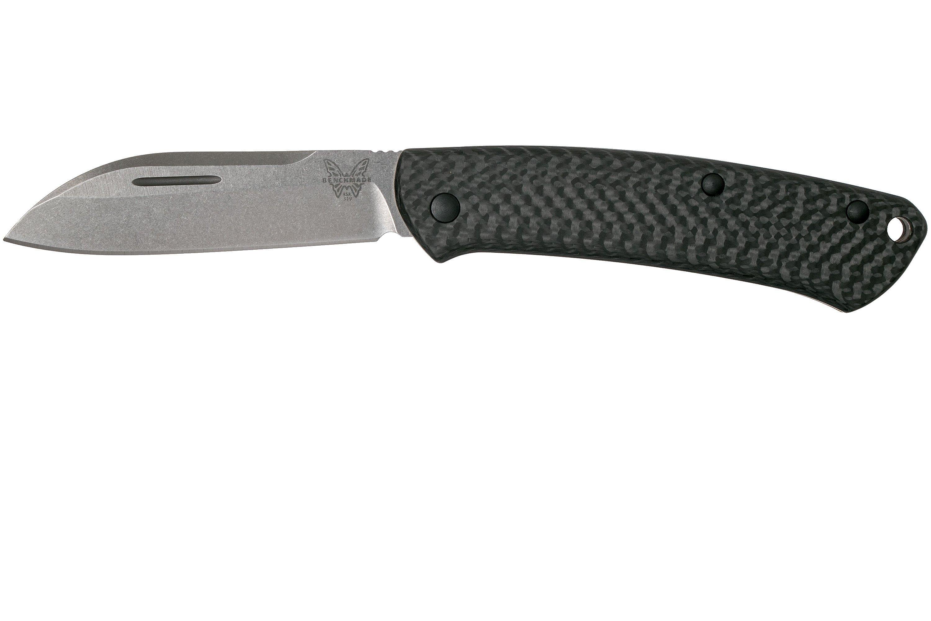 Benchmade Proper 319-2 carbonfiber S90V navaja Slipjoint | Compras con ...