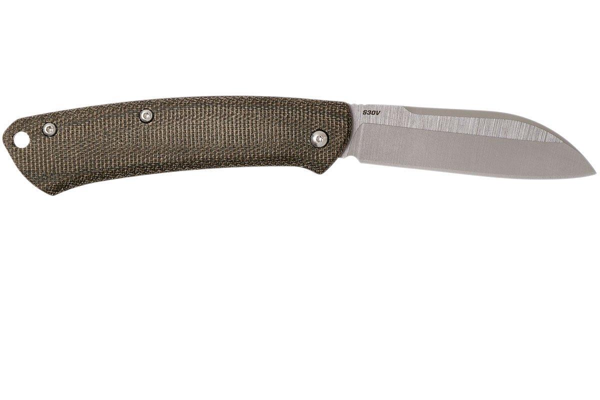 Benchmade Proper 319 Canvas Micarta Slipjoint pocket knife ...