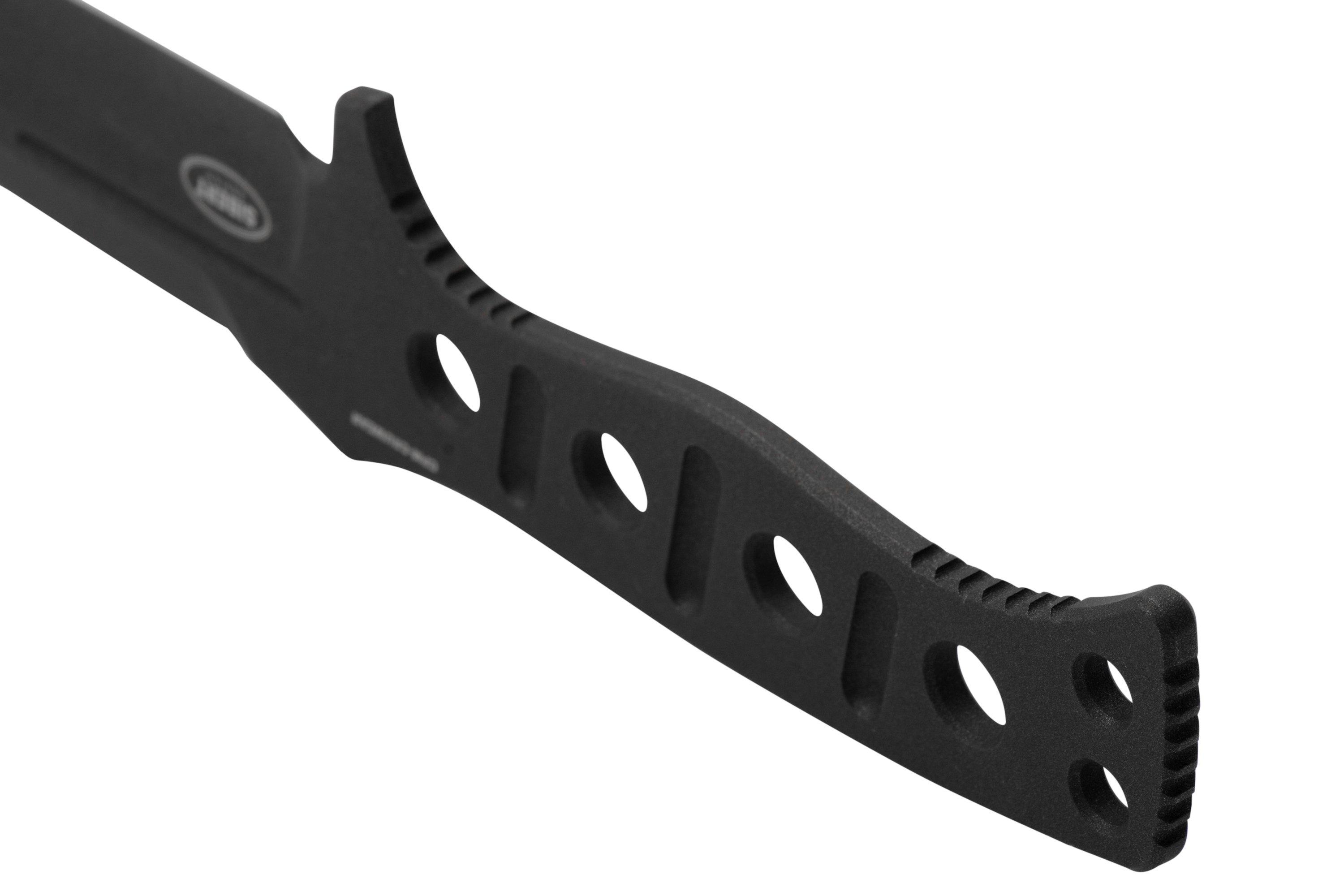 Benchmade 375BK-1 Cobalt Black, Sibert Adamas fixed knife, Shane Sibert ...