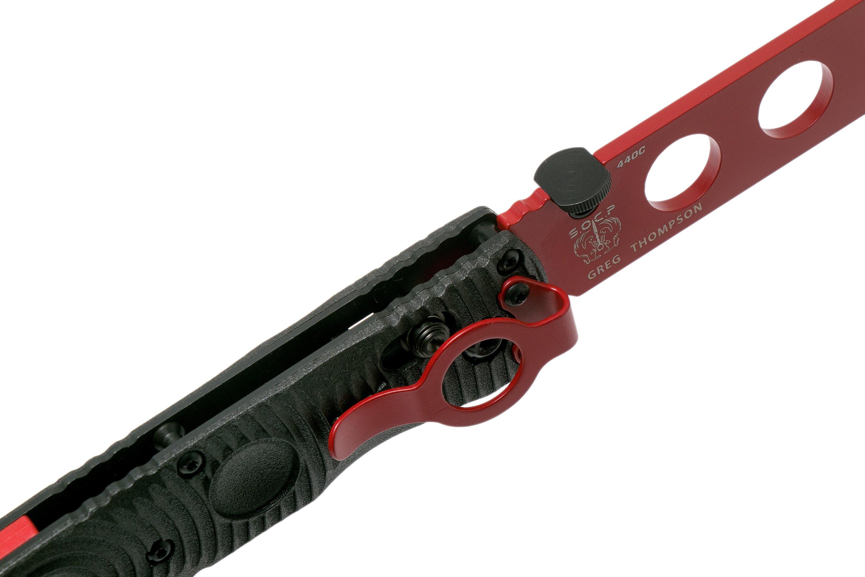 Benchmade SOCP 4.5 Trainer 391T training knife, Greg Thompson design ...