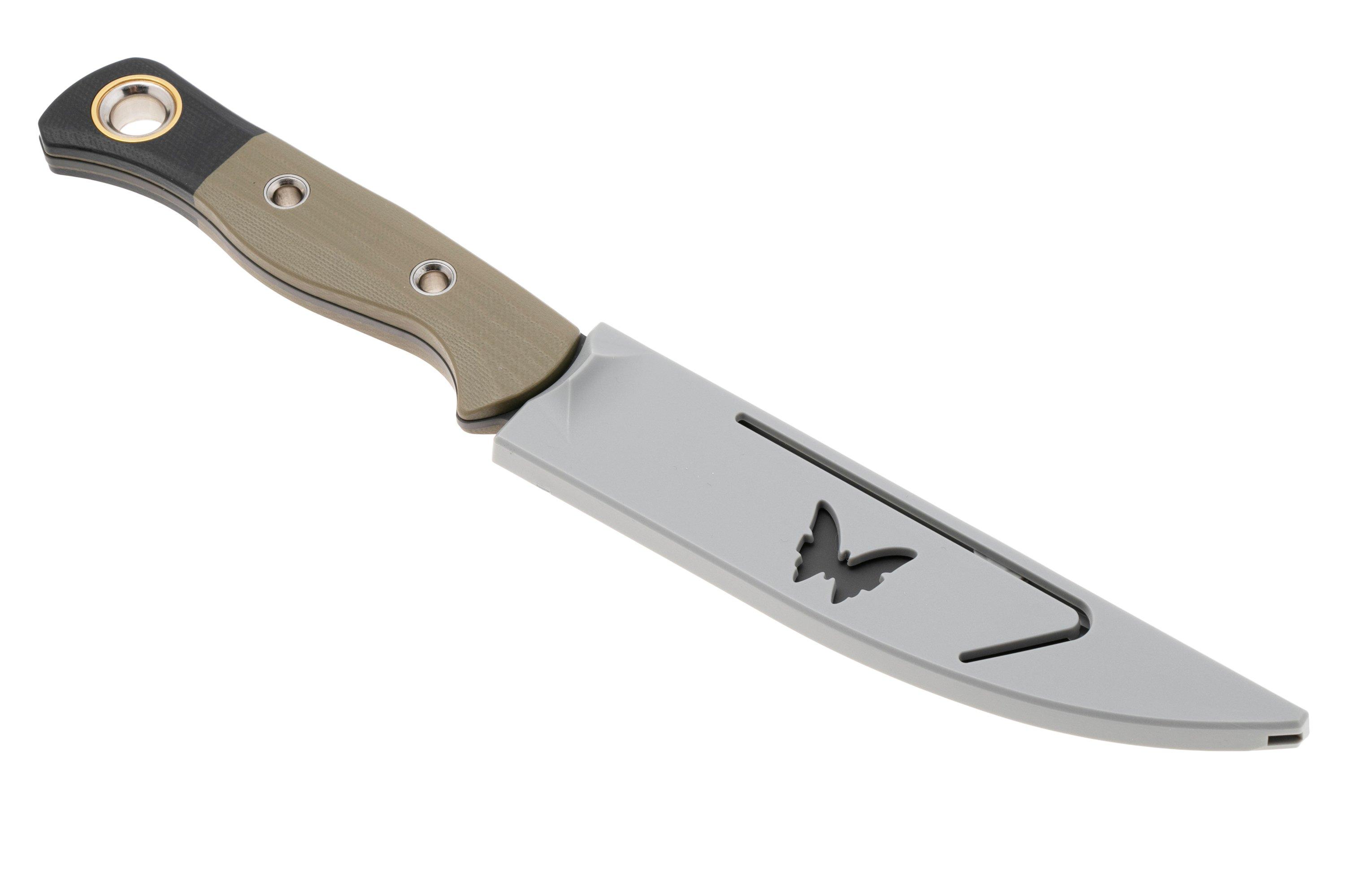 Benchmade Meatcrafter 4050BK-01 Black DLC CPM-154, OD Green G10 Black ...